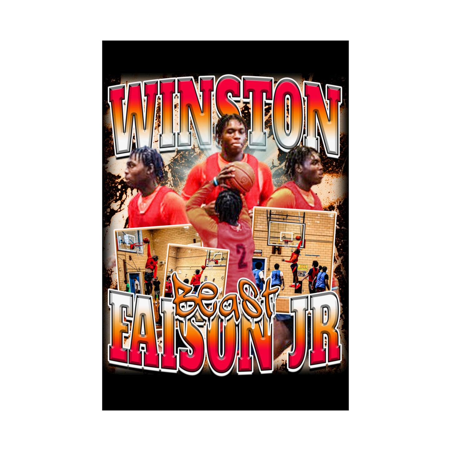 Winston Faison JR Poster 24" x 36" – Hometown Hero