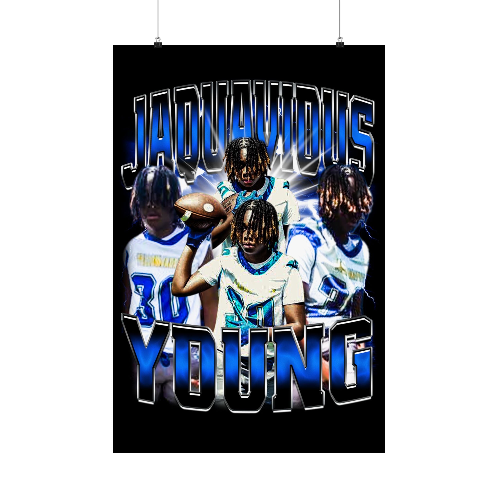 Jaquavious Young Poster 24" x 36" – Hometown Hero