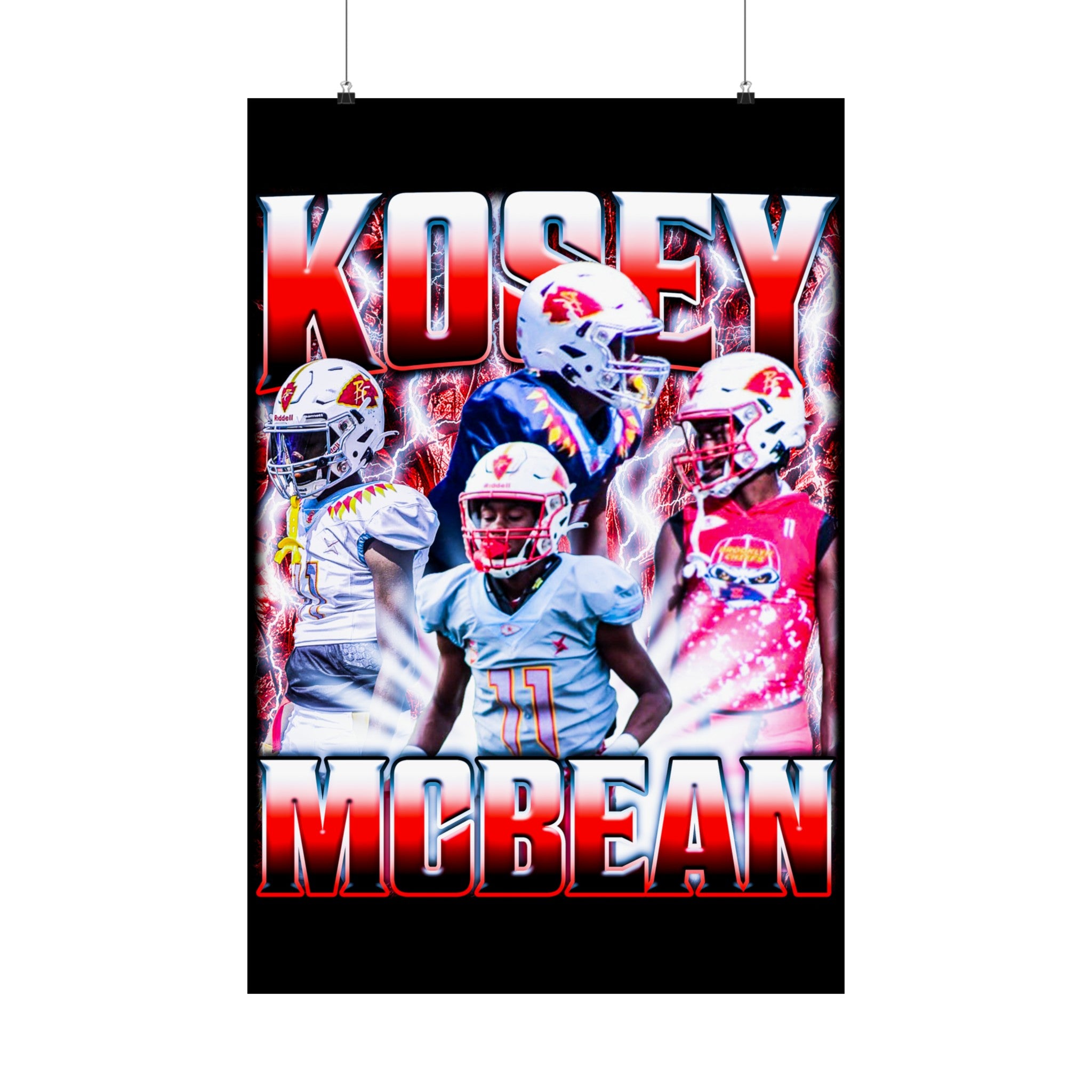 Kosey Mcbean Poster 24" x 36" – Hometown Hero