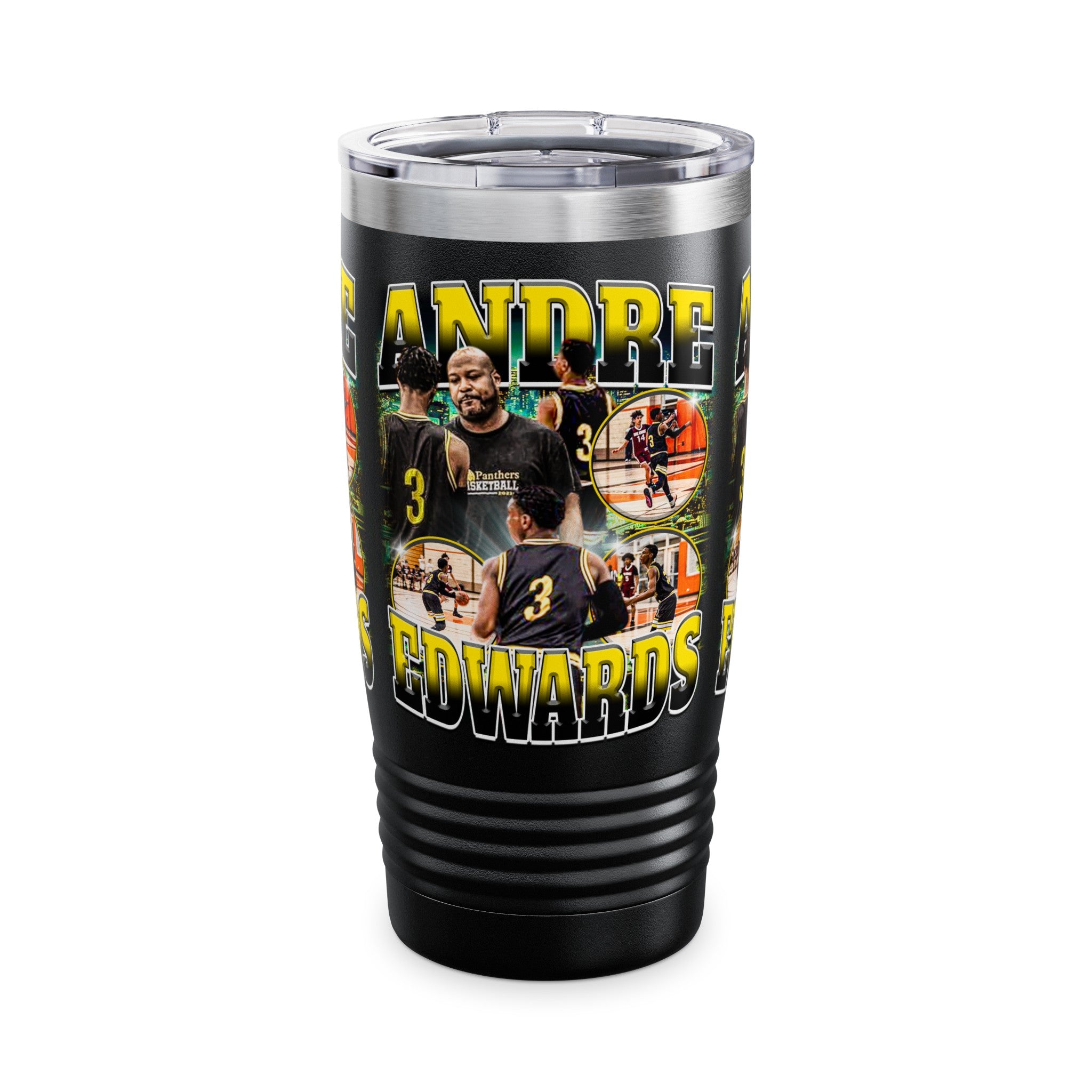Andre Edwards Stainless Steal Tumbler – Hometown Hero