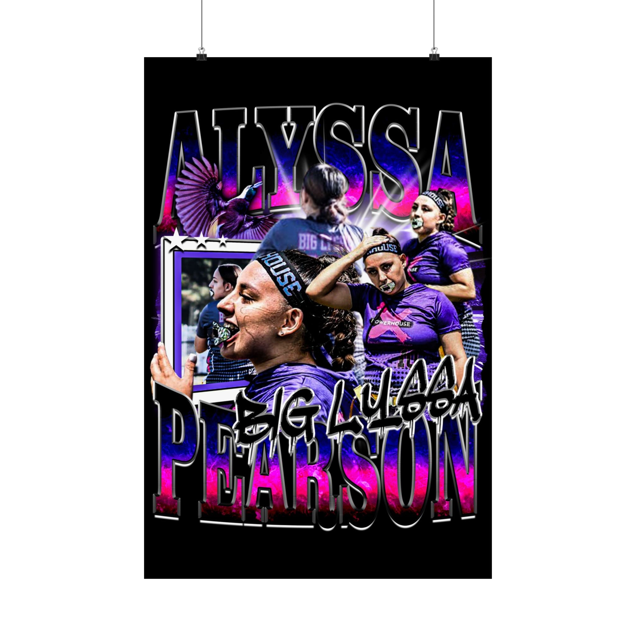 Alyssa Pearson Poster 24" x 36" – Hometown Hero