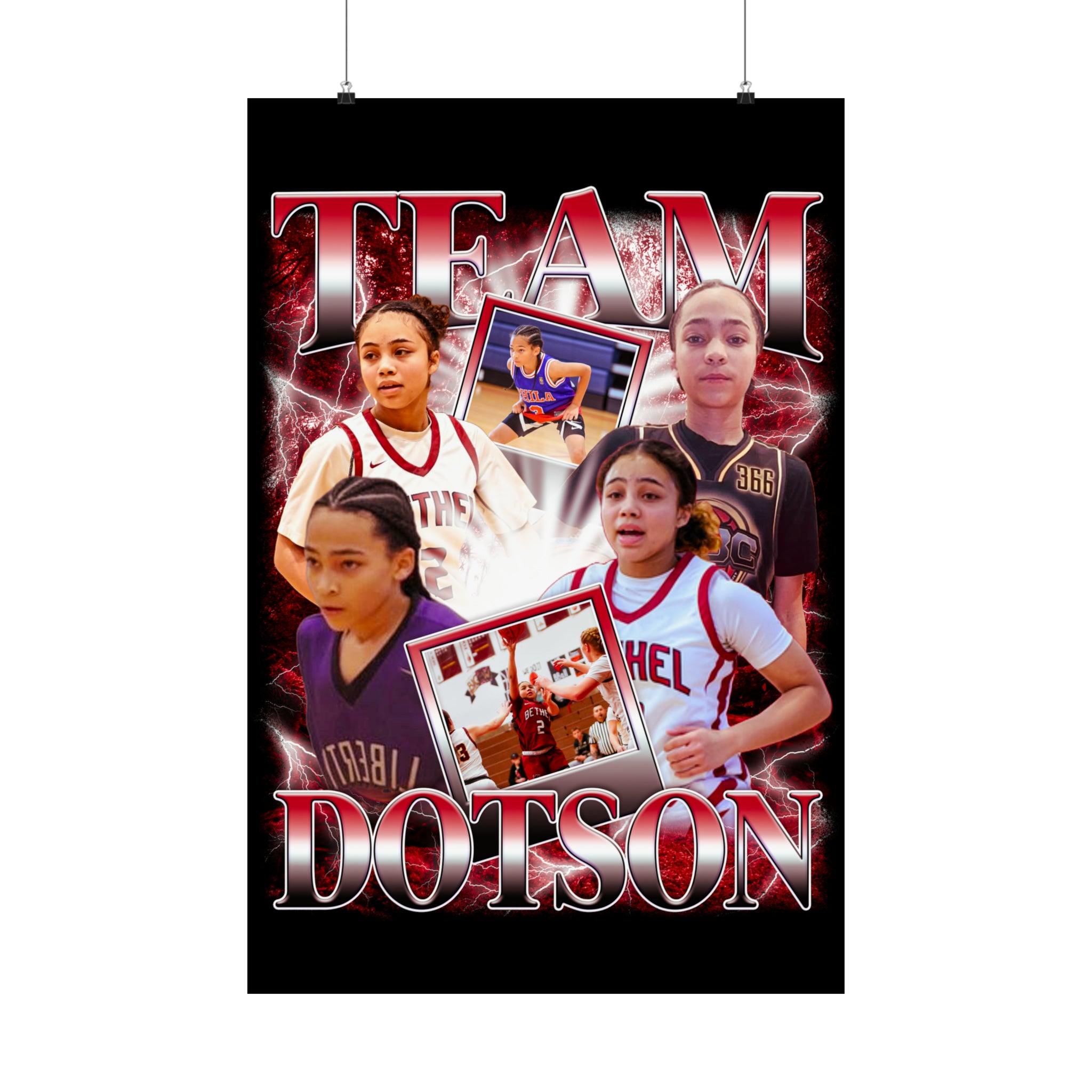 Team Dotson Poster – Hometown Hero
