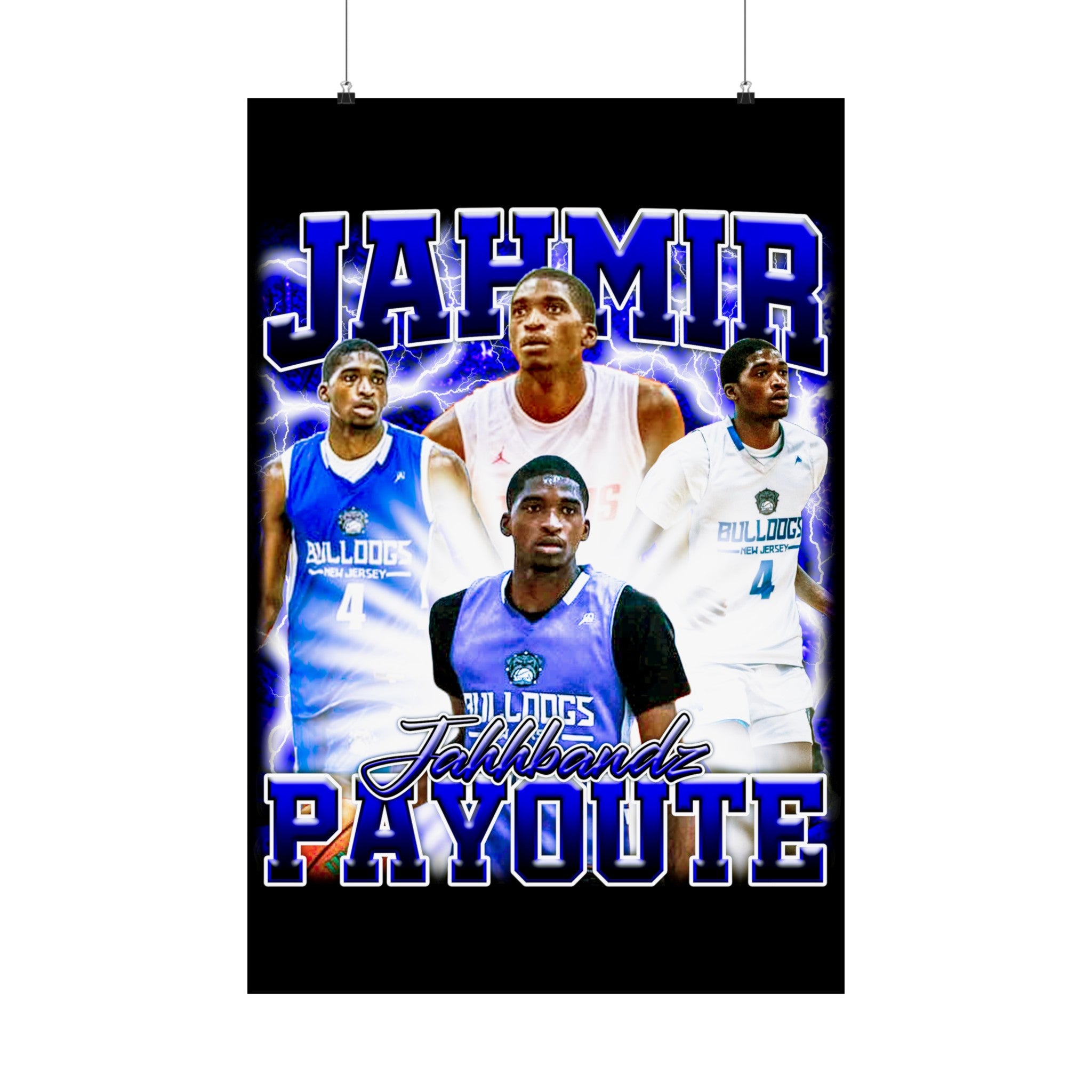 Jahmir Payoute Poster 24" x 36" – Hometown Hero