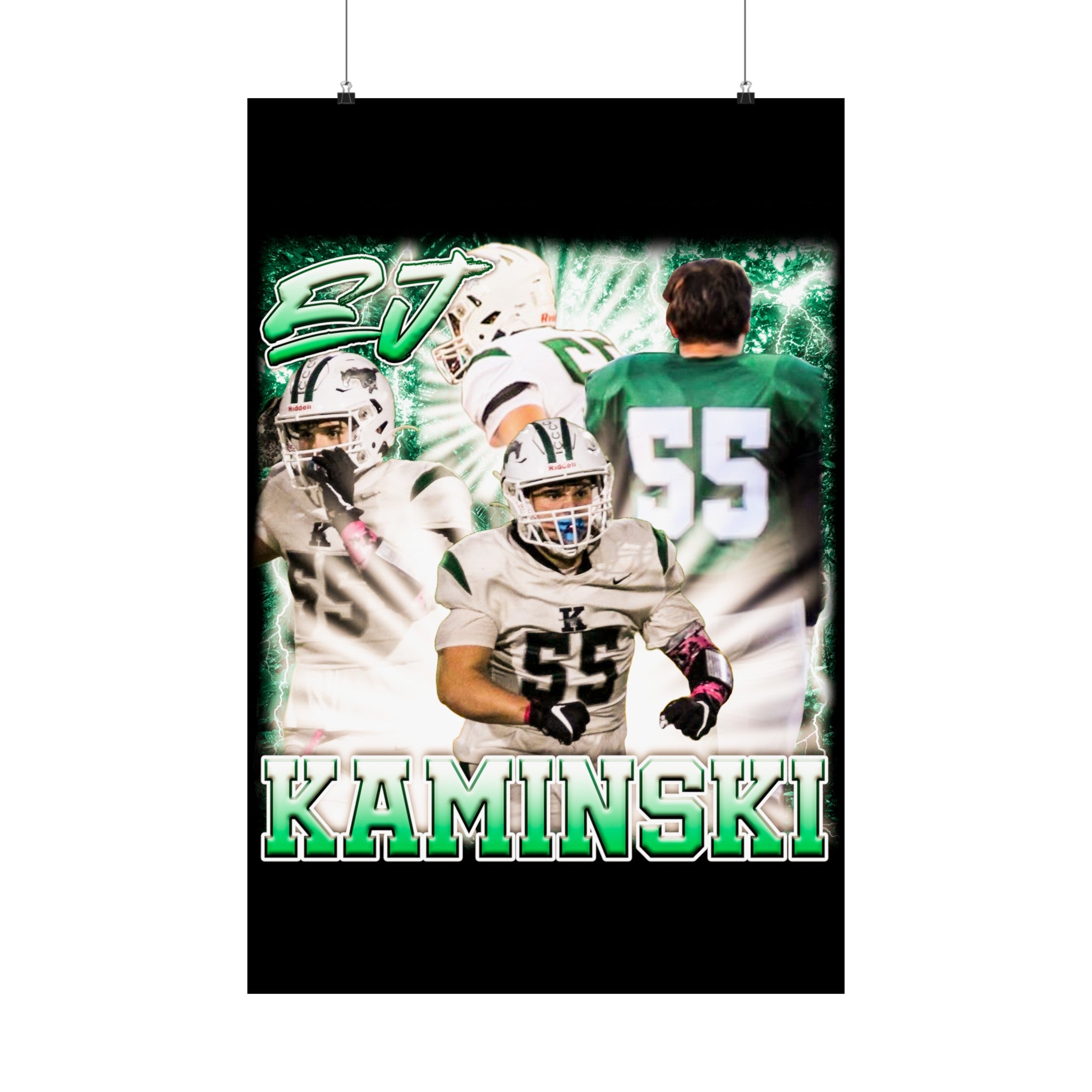EJ Kaminski Poster 24" x 36" – Hometown Hero
