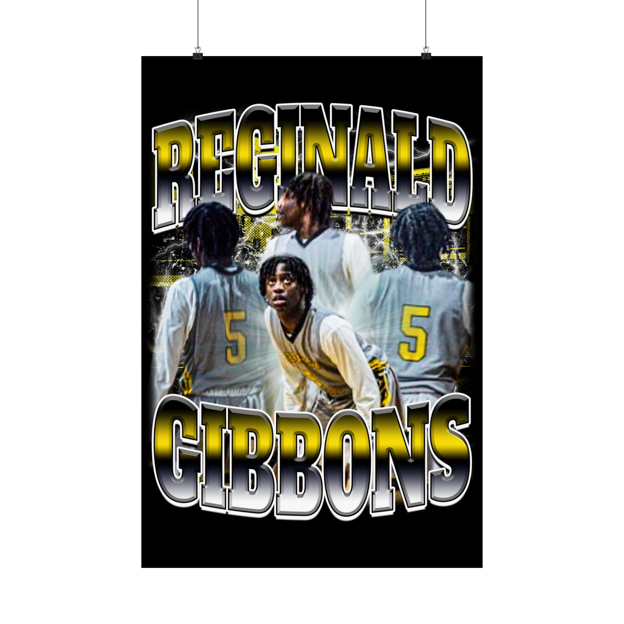 Reginald Gibbons Poster 24" x 36" – Hometown Hero