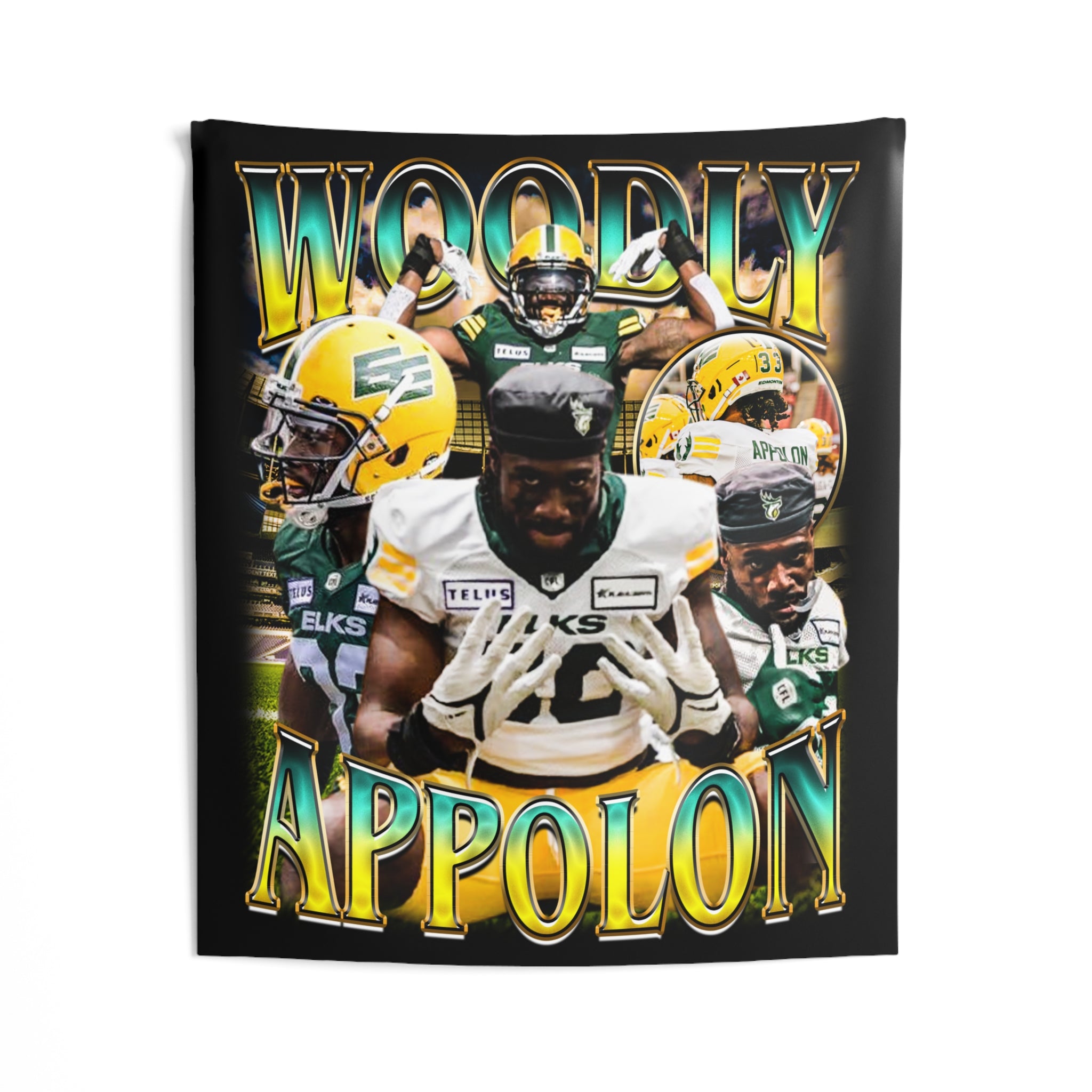 Woodly Appolon Tapestry 50” x 60” – Hometown Hero