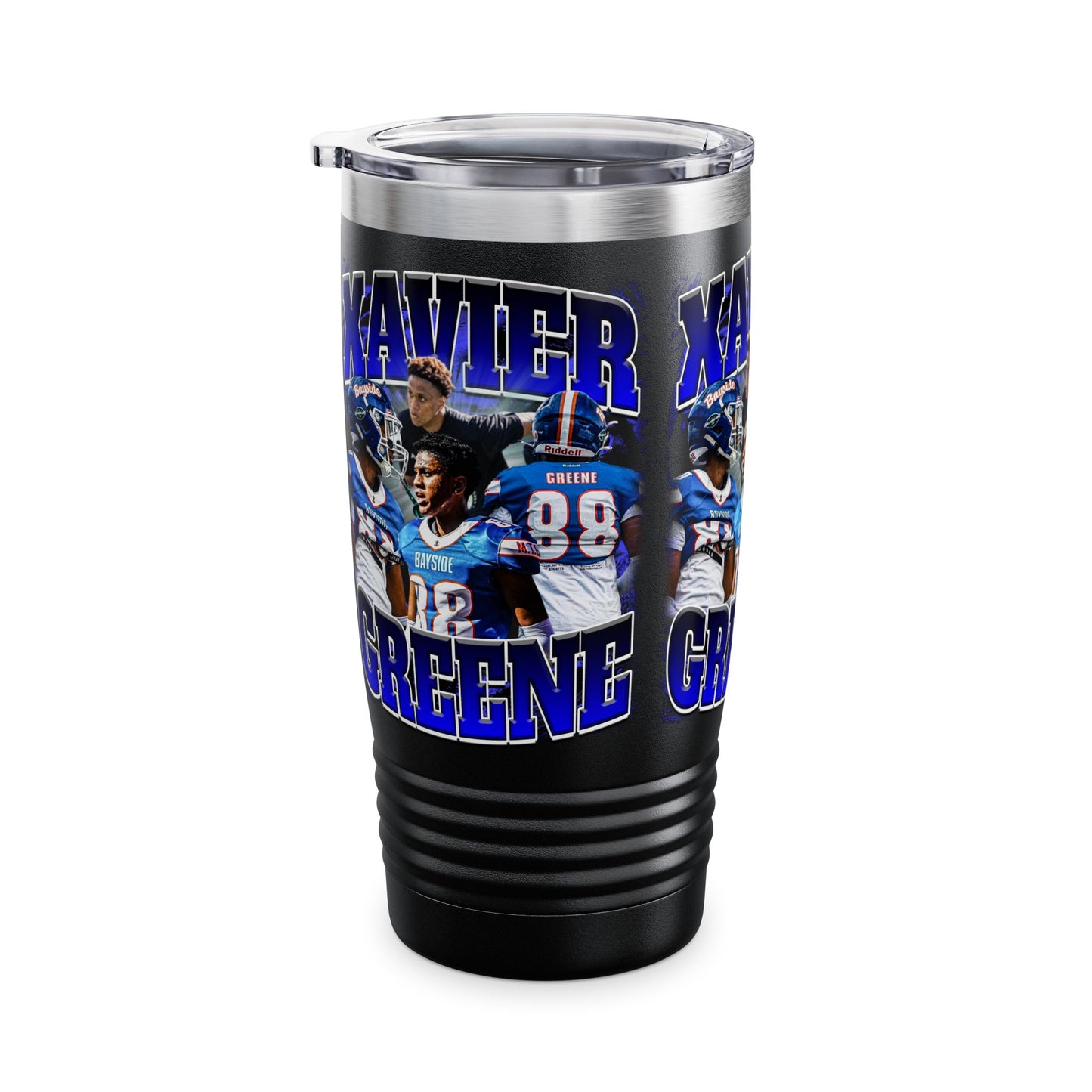 Xavier Greene Stainless Steal Tumbler – Hometown Hero