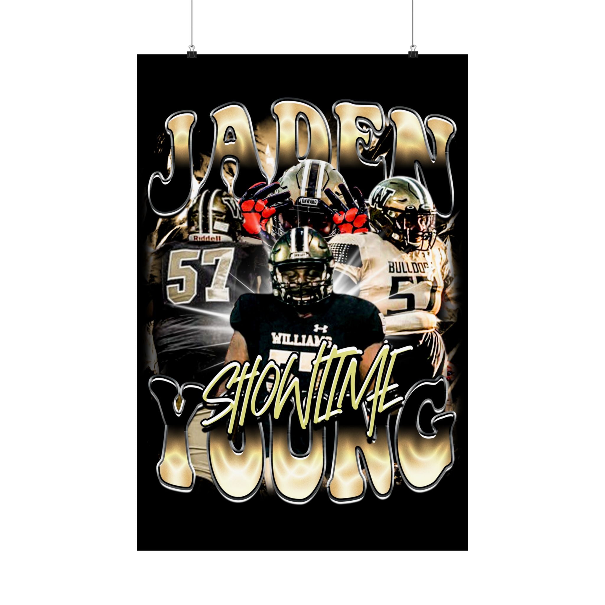Jaden Young Poster 24" x 36" – Hometown Hero