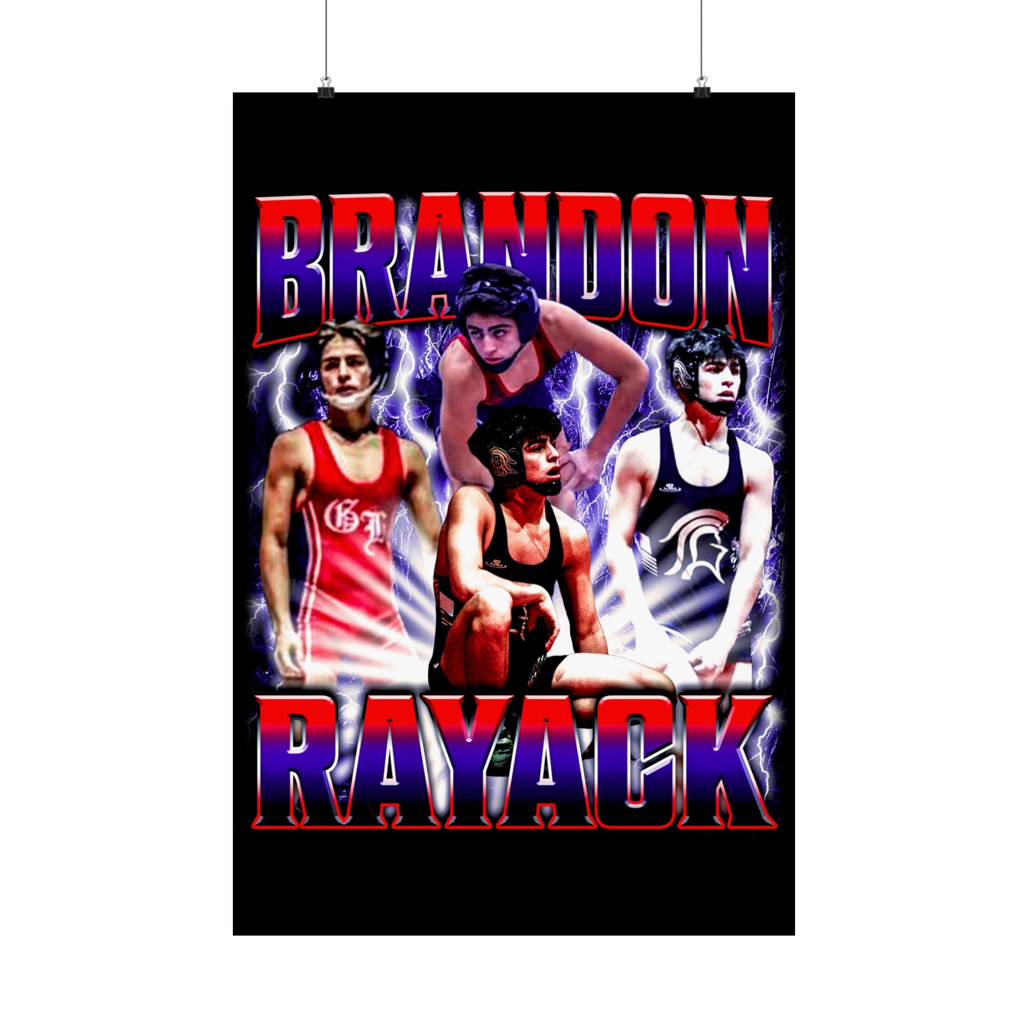 Brandon Rayack Poster 24" x 36" – Hometown Hero