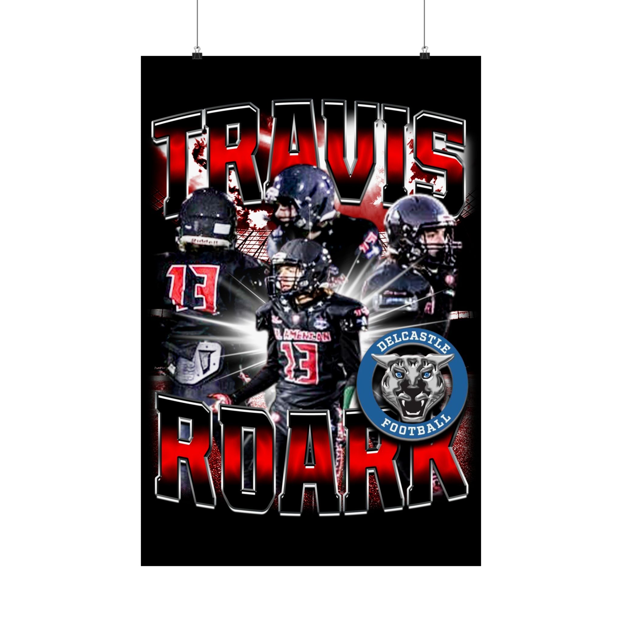 Travis Roark Poster 24" x 36" – Hometown Hero