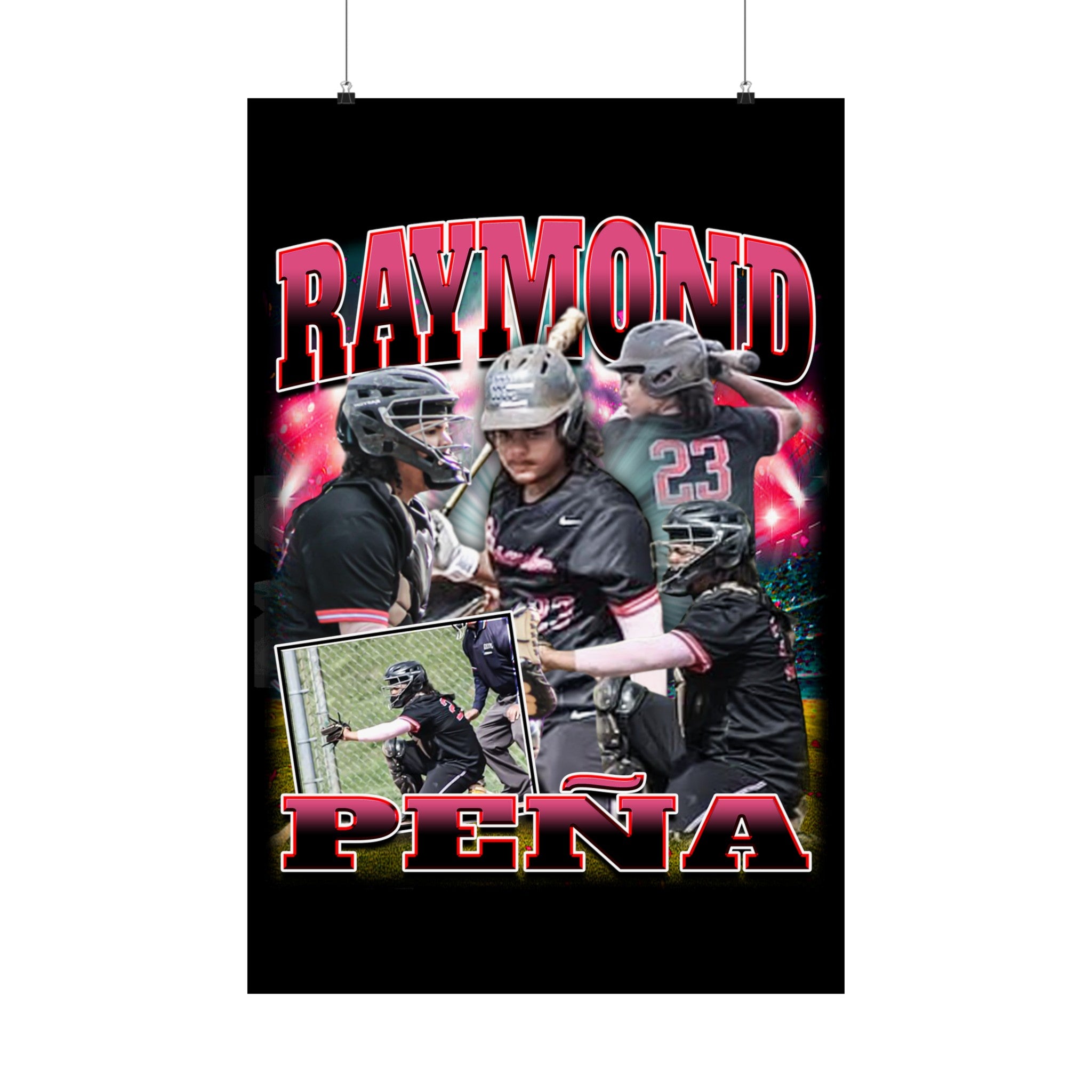 Raymond Pena Poster 24" x 36" – Hometown Hero