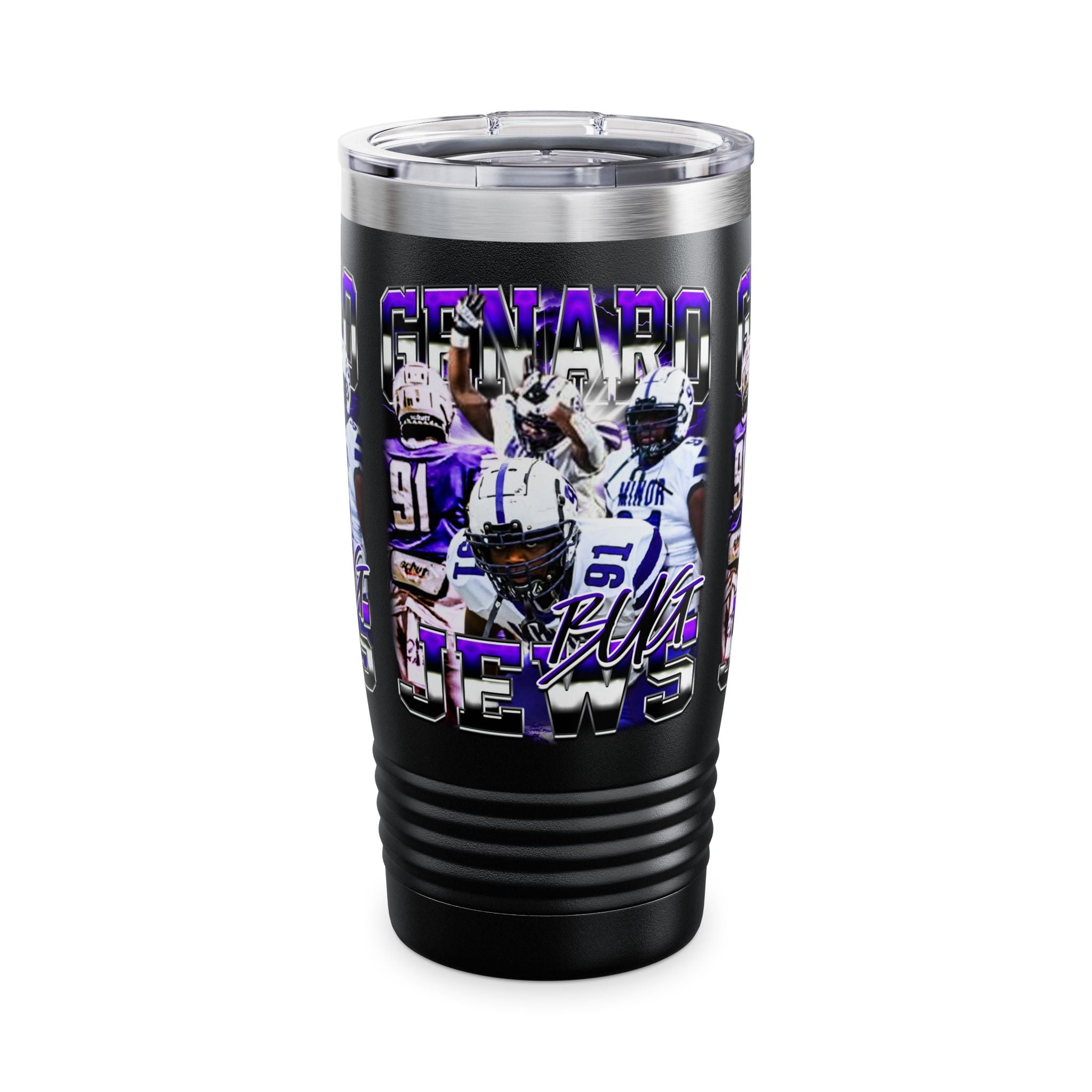 Genaro Jews Stainless Steal Tumbler – Hometown Hero