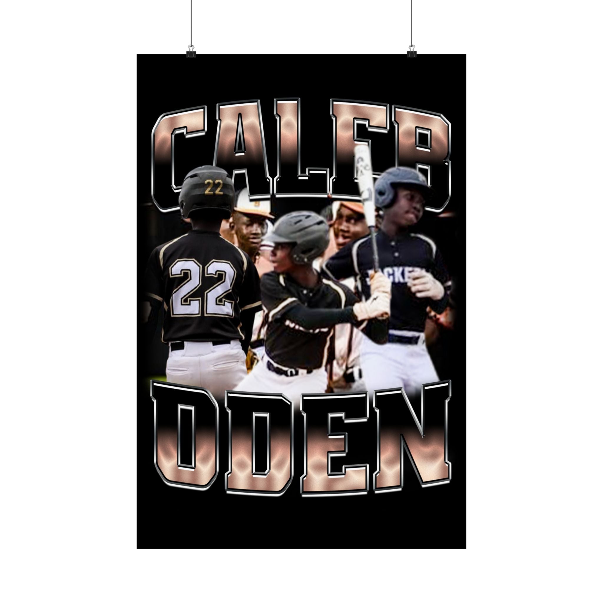 Caleb Oden Poster 24" x 36" – Hometown Hero