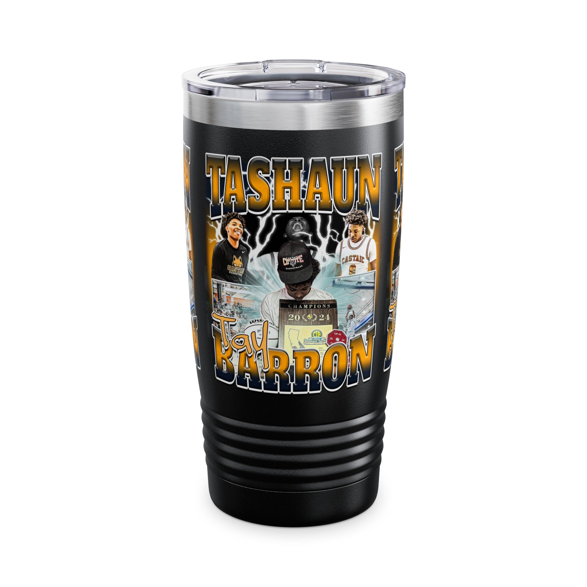 Tashaun Barron Stainless Steal Tumbler – Hometown Hero