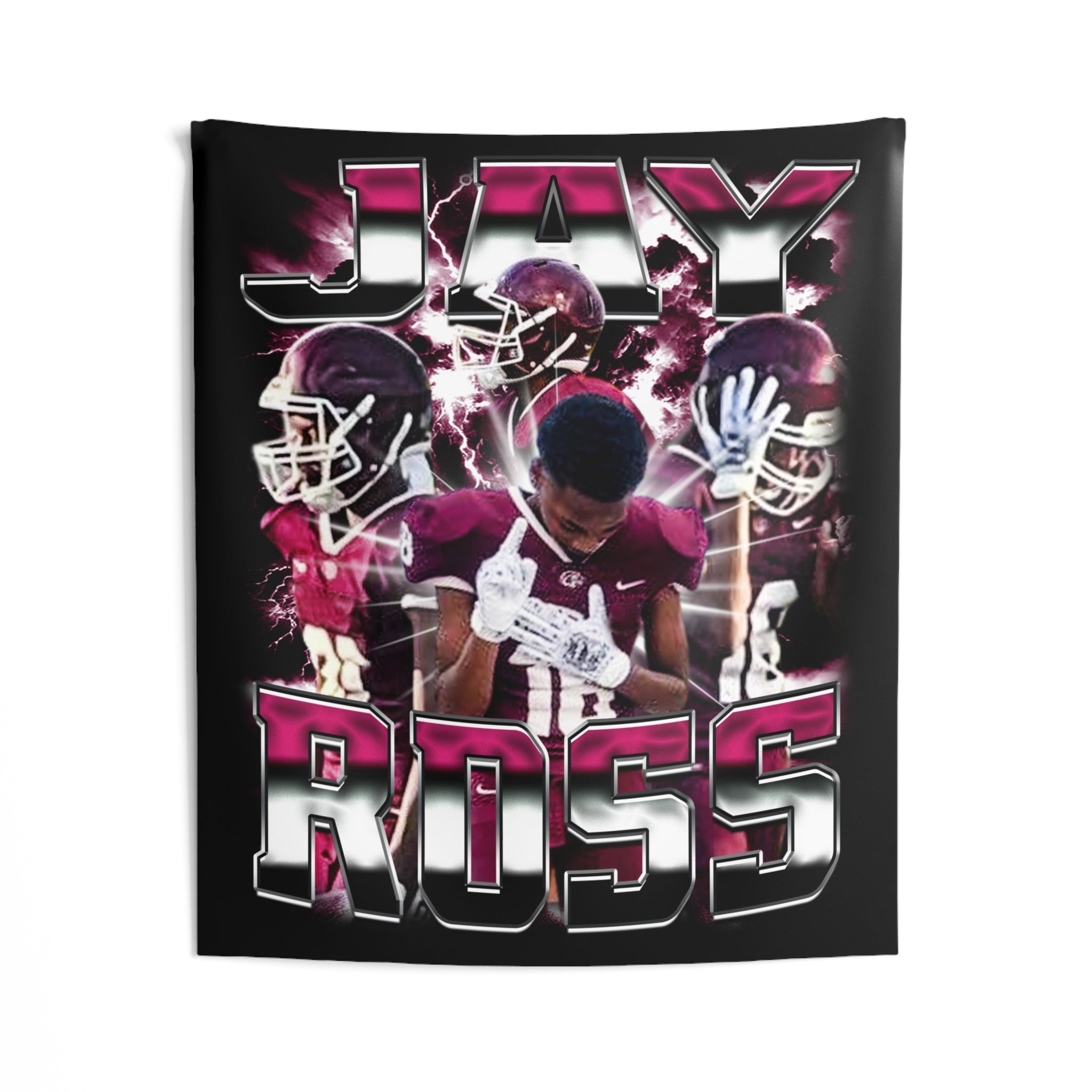 Jay Ross Tapestry 50” x 60” – Hometown Hero