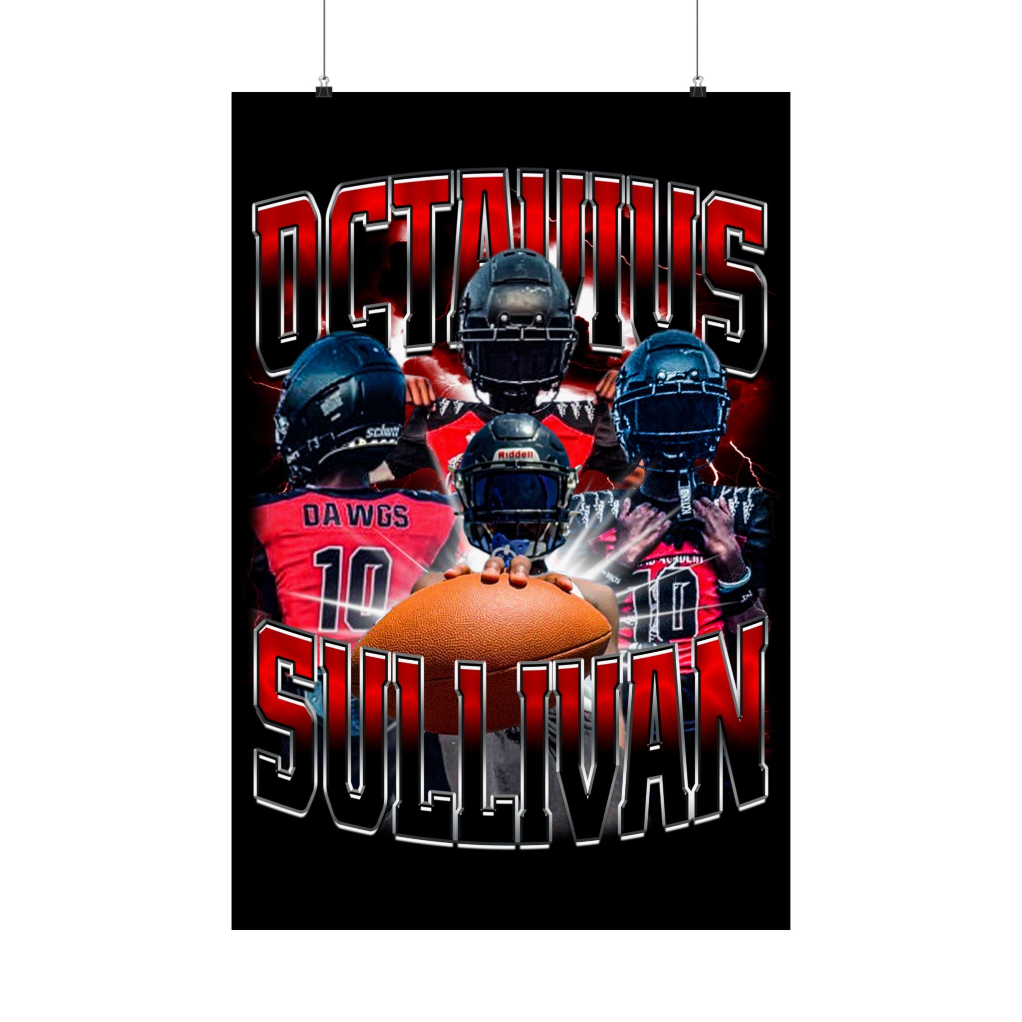 Octavius Sullivan Poster 24" x 36" – Hometown Hero