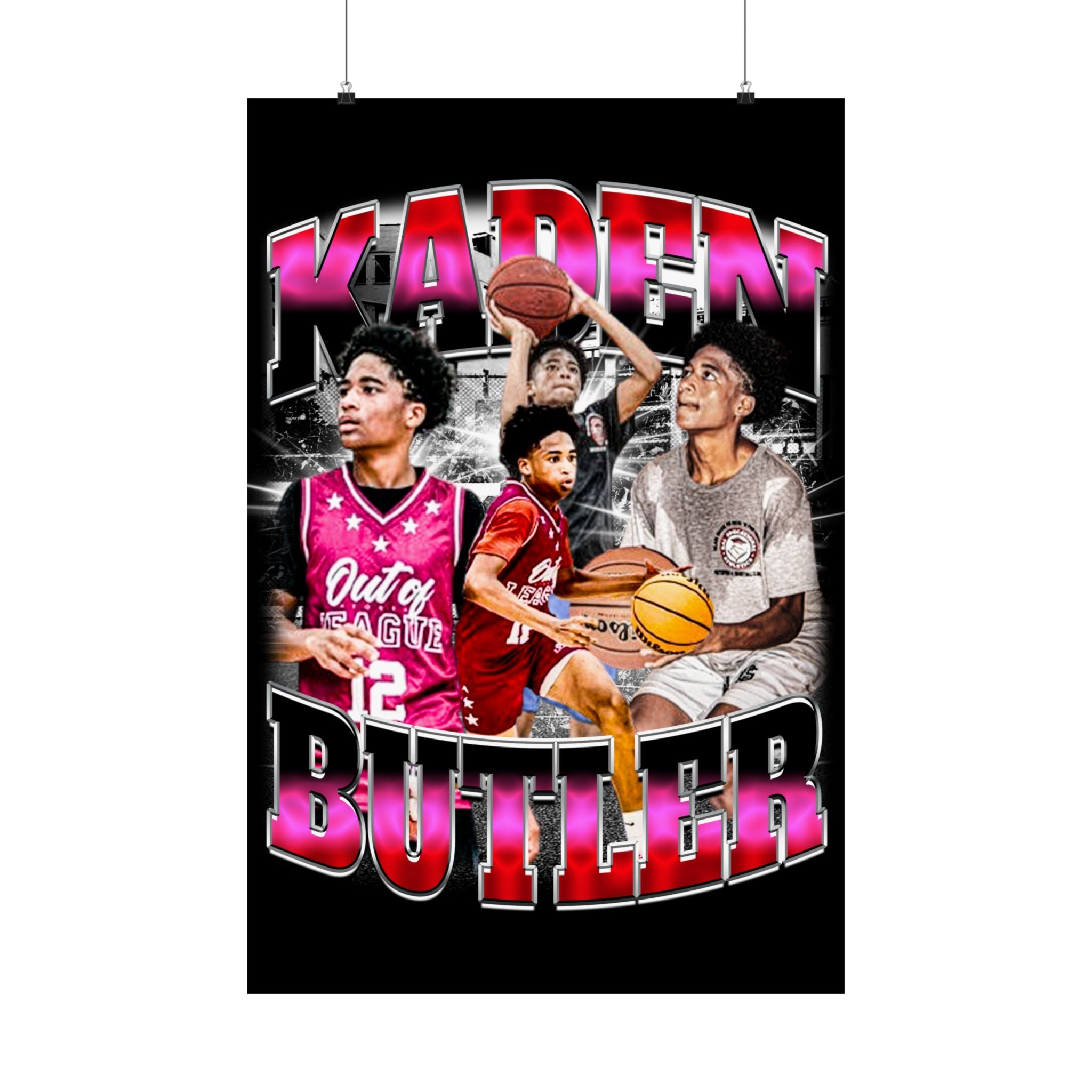 Kaden Butler Poster 24" x 36" – Hometown Hero