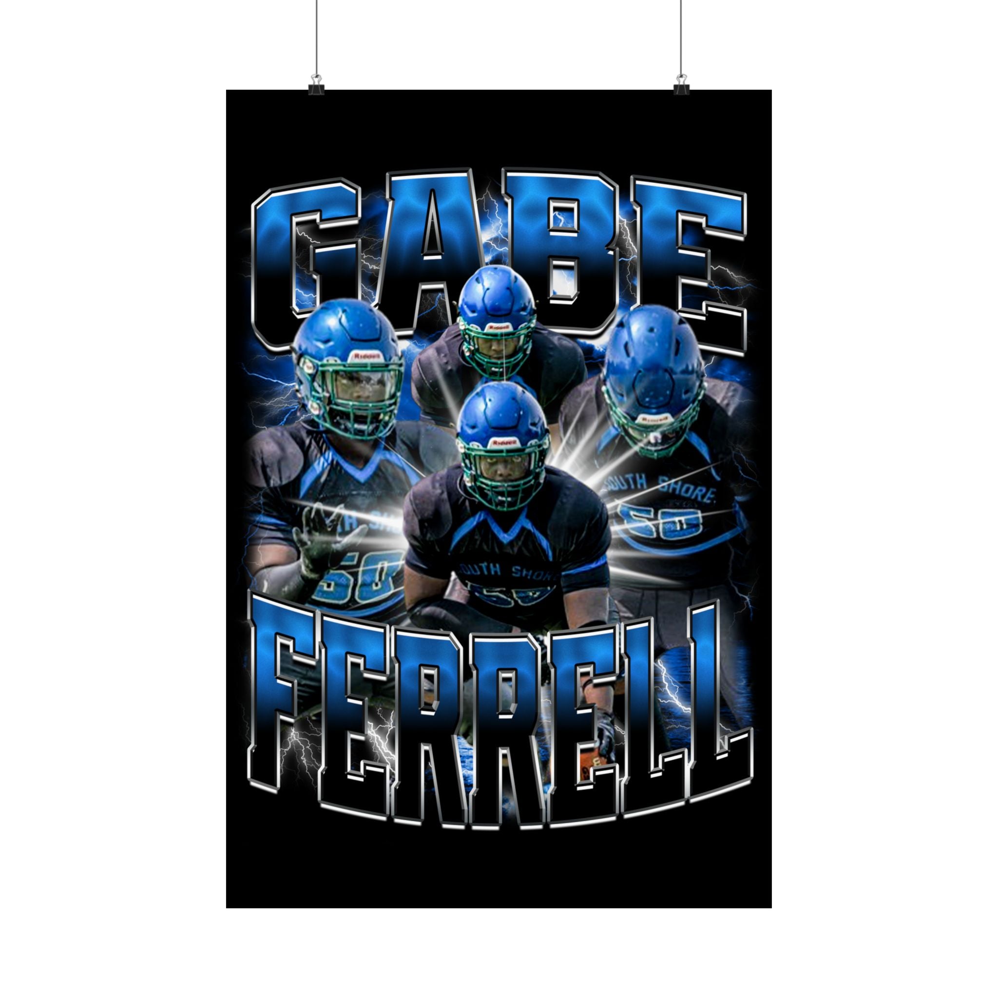 Gabe Ferrell Poster 24" x 36" – Hometown Hero