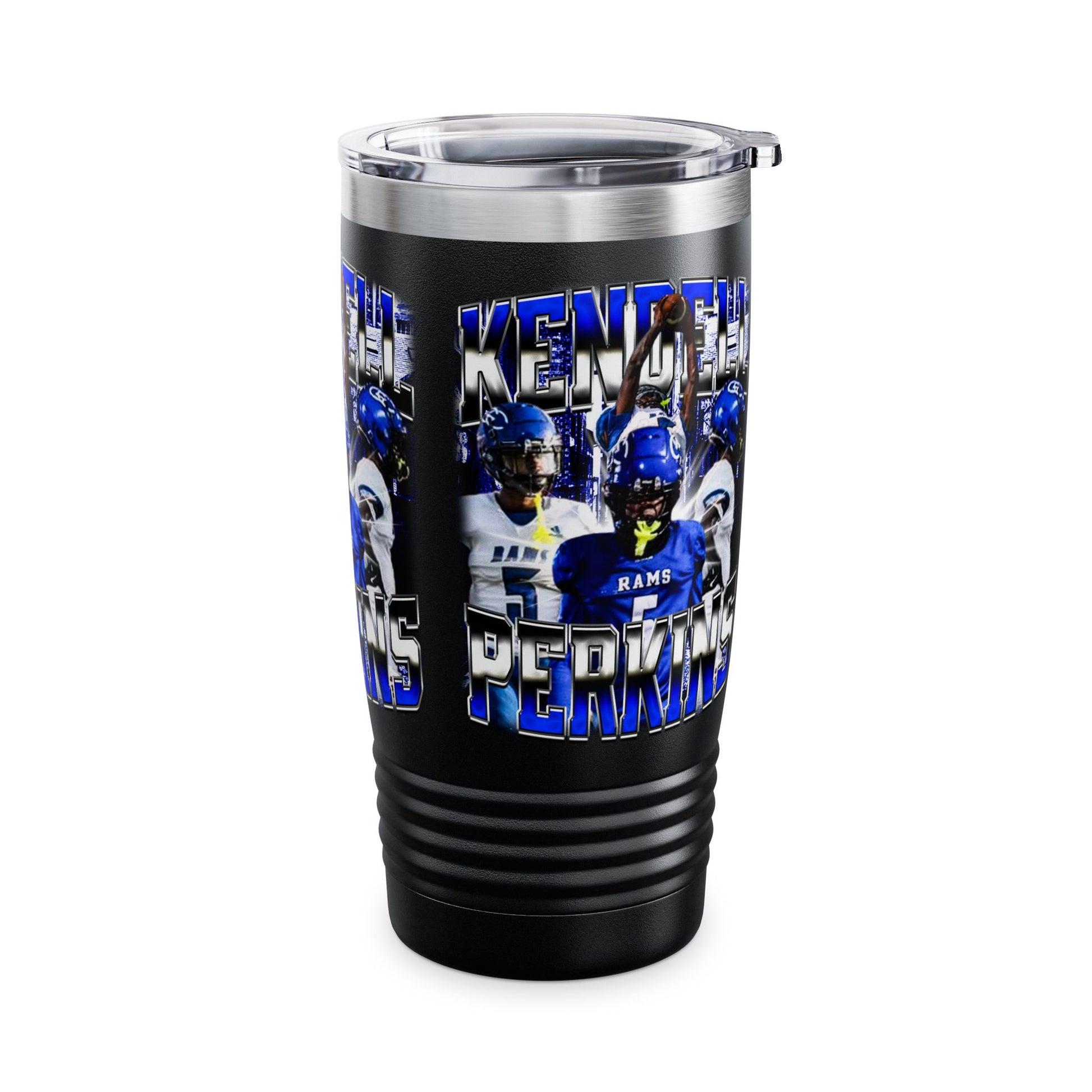 Kendell Perkins Stainless Steal Tumbler – Hometown Hero