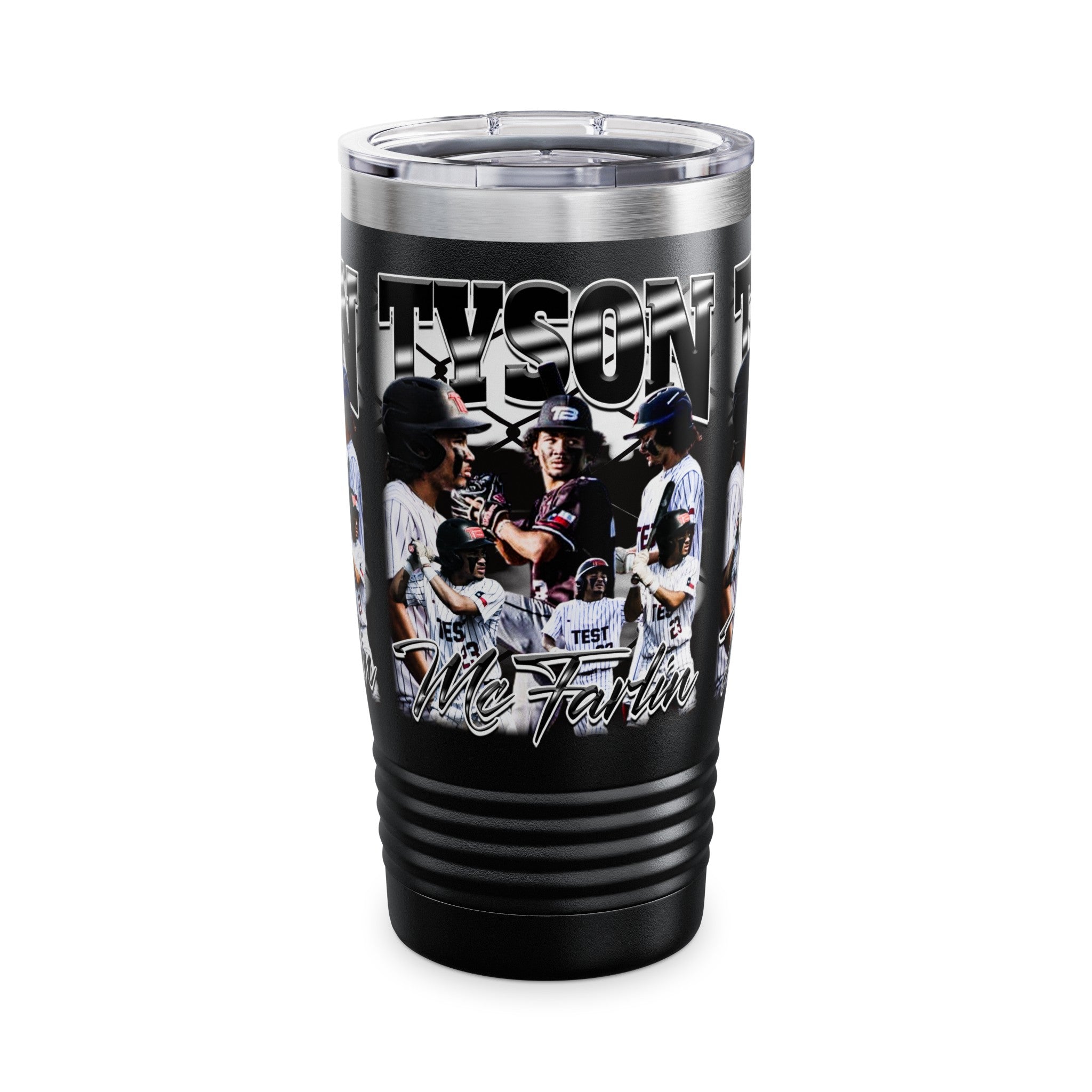 Tyson Mcfarlin Stainless Steal Tumbler – Hometown Hero