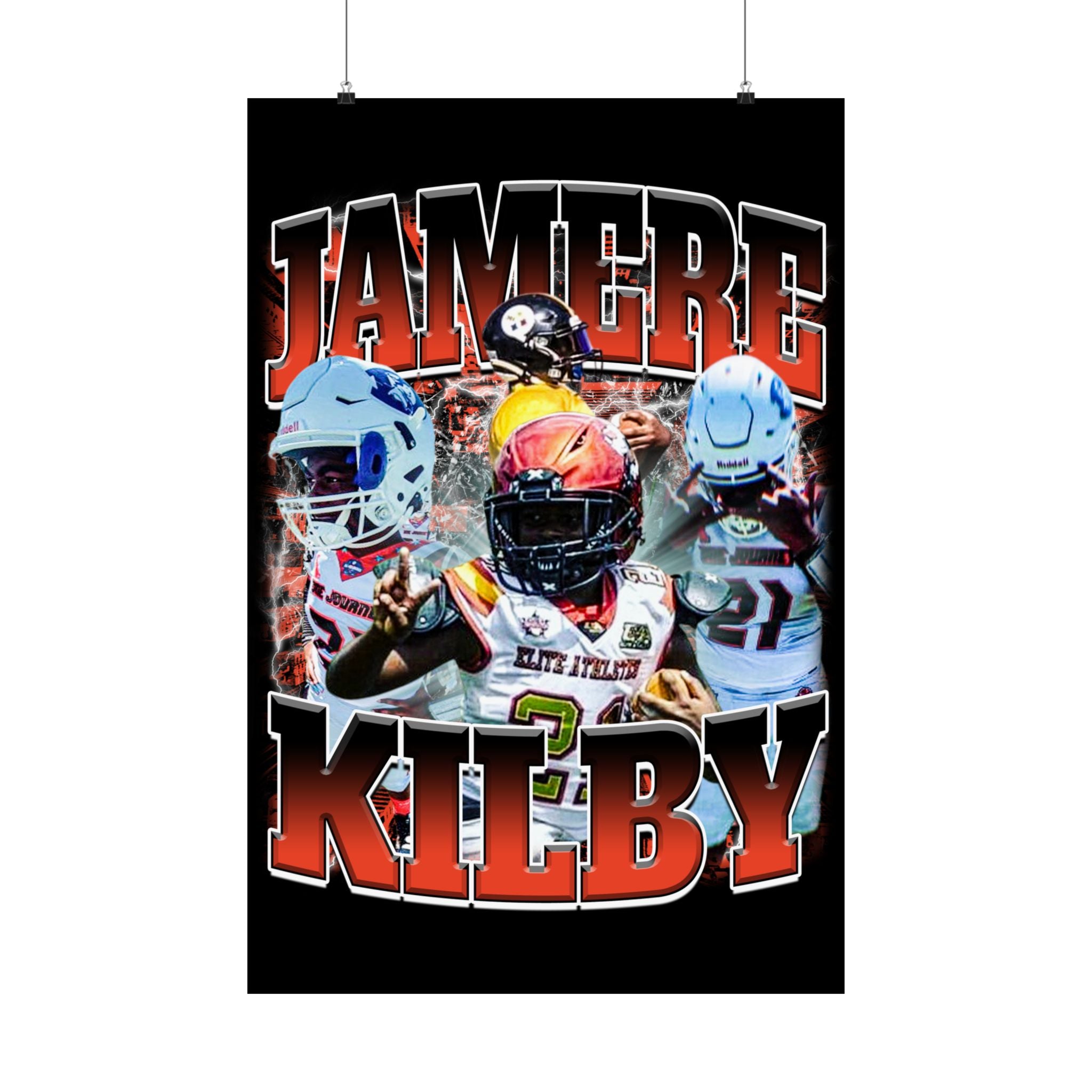 Jamere Kilby Poster 24" x 36" – Hometown Hero