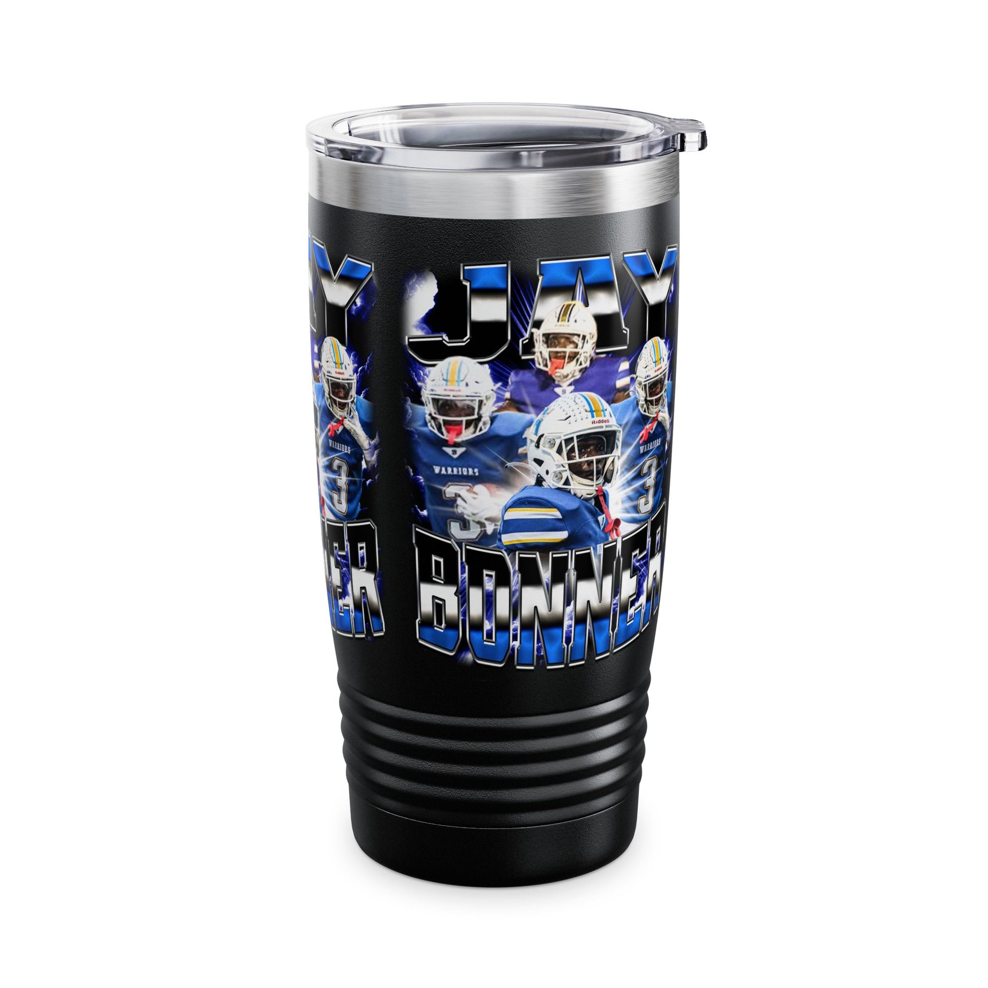 Jay Bonner Stainless Steal Tumbler – Hometown Hero