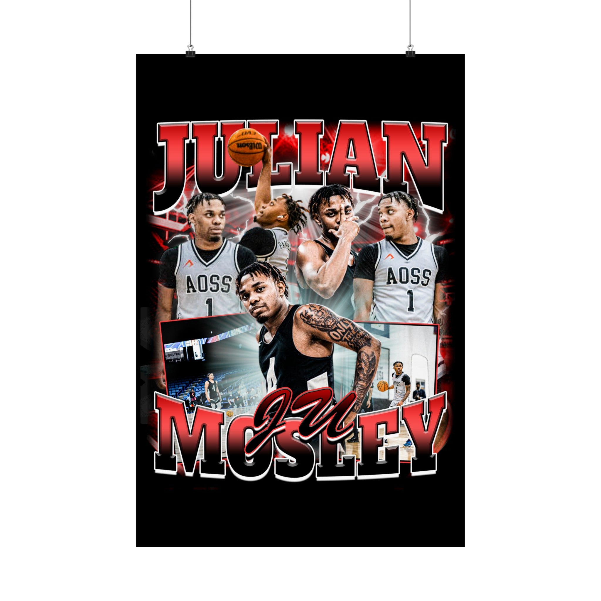 Julian Mosley Poster 24" x 36" – Hometown Hero