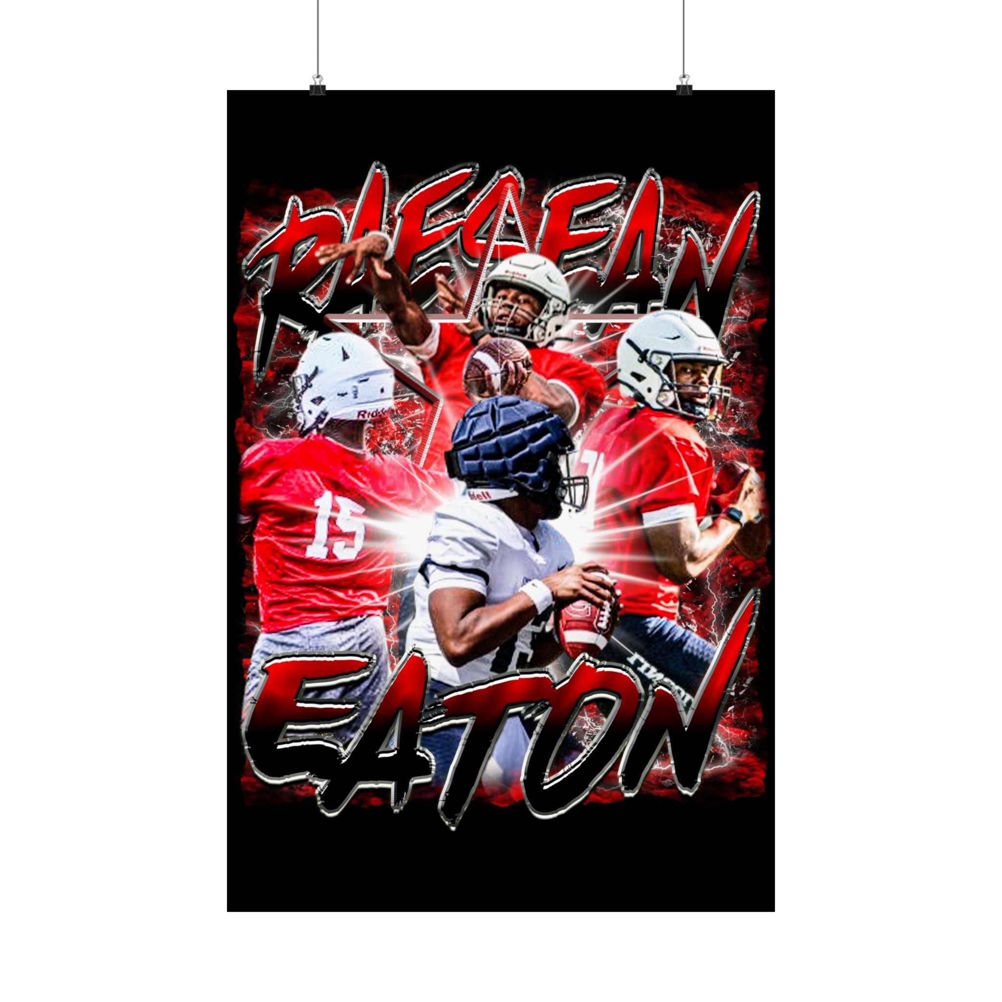 Raesean Eaton Poster 24" x 36" – Hometown Hero