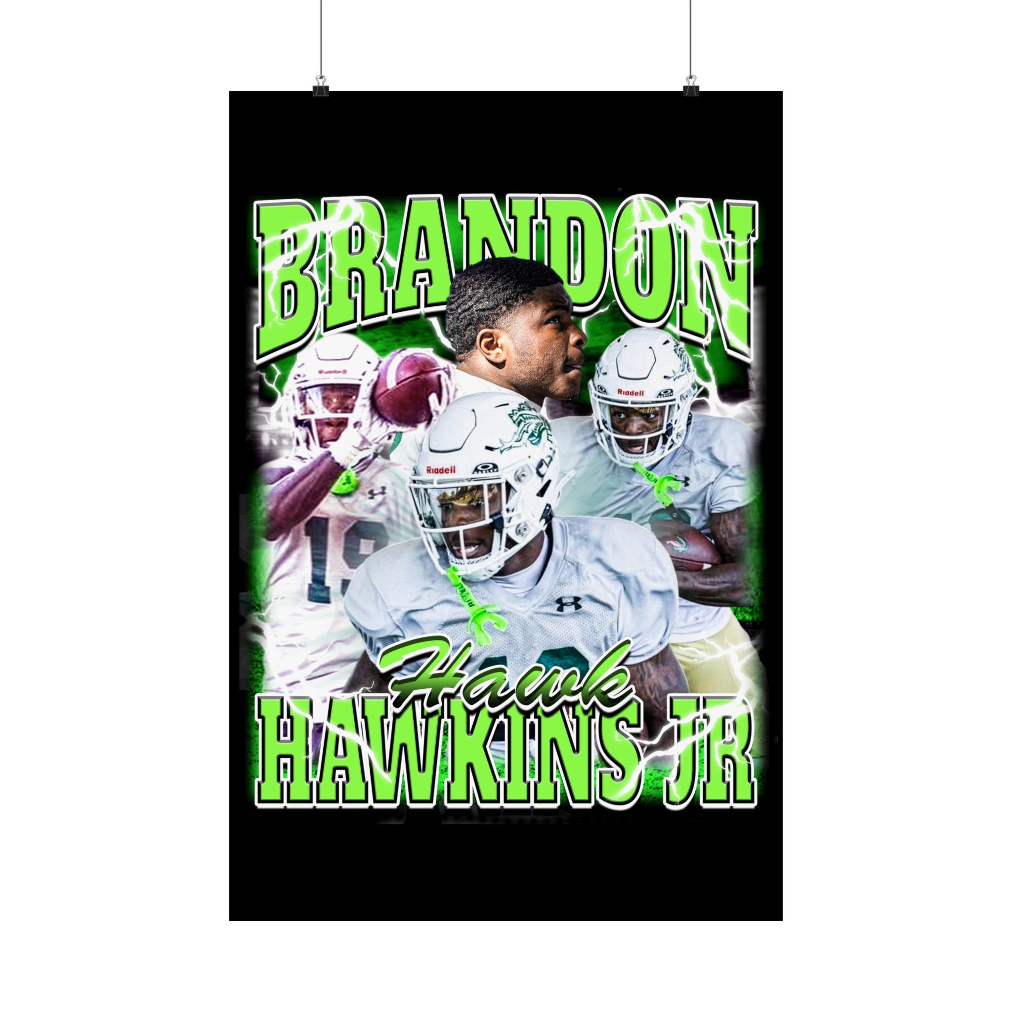 Brandon Hawkins Jr Poster 24" x 36" – Hometown Hero