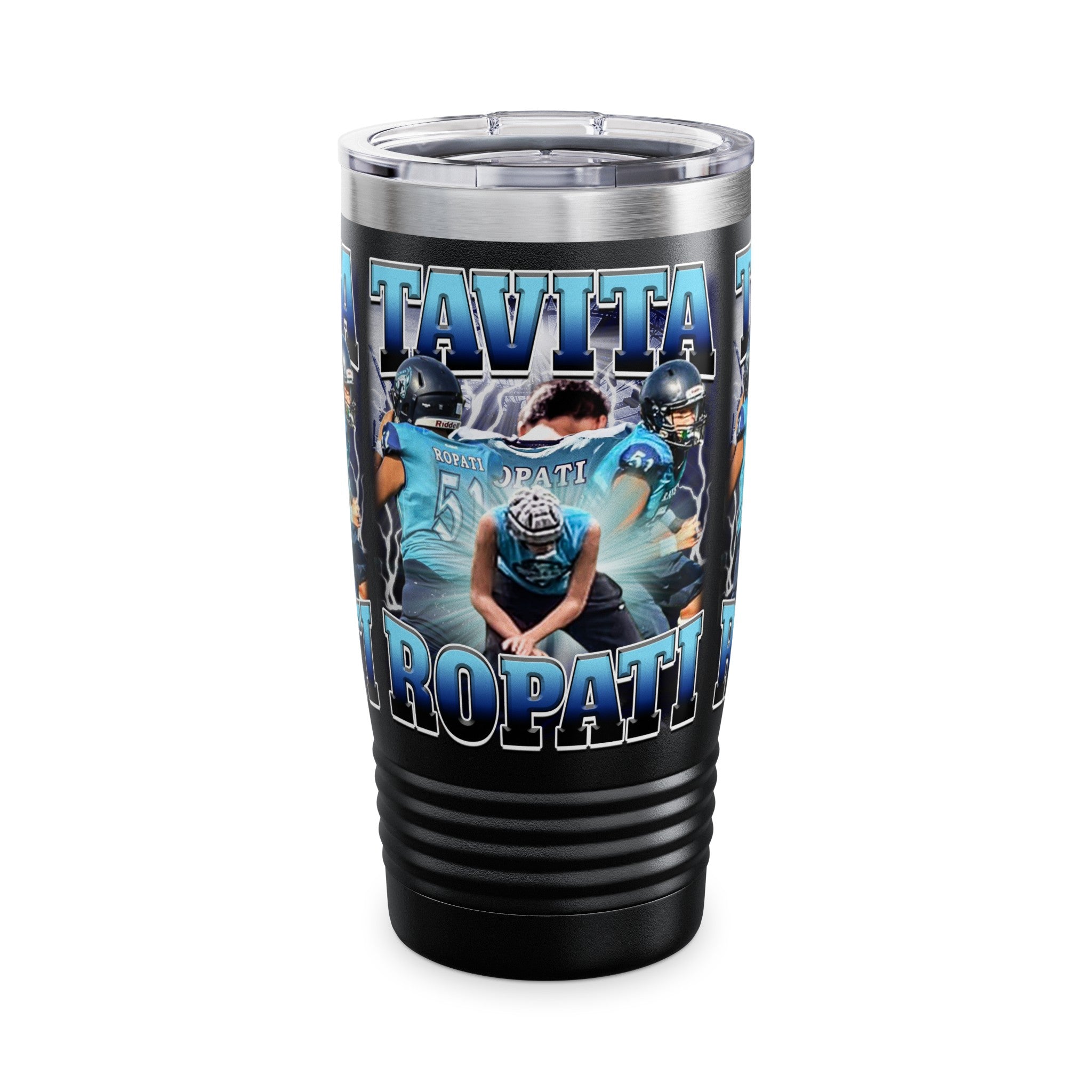 Tavita Ropati Stainless Steal Tumbler – Hometown Hero