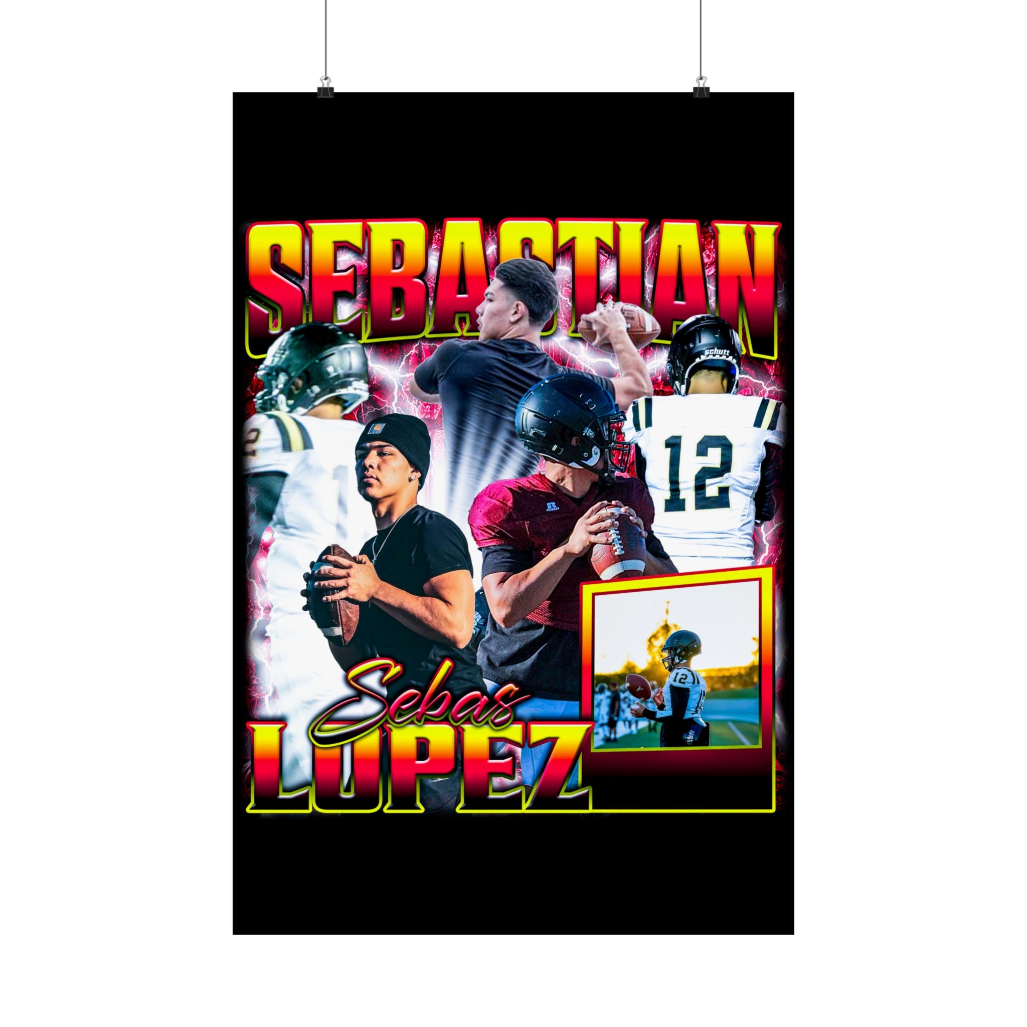 Sebastian Lopez Poster 24" x 36" – Hometown Hero