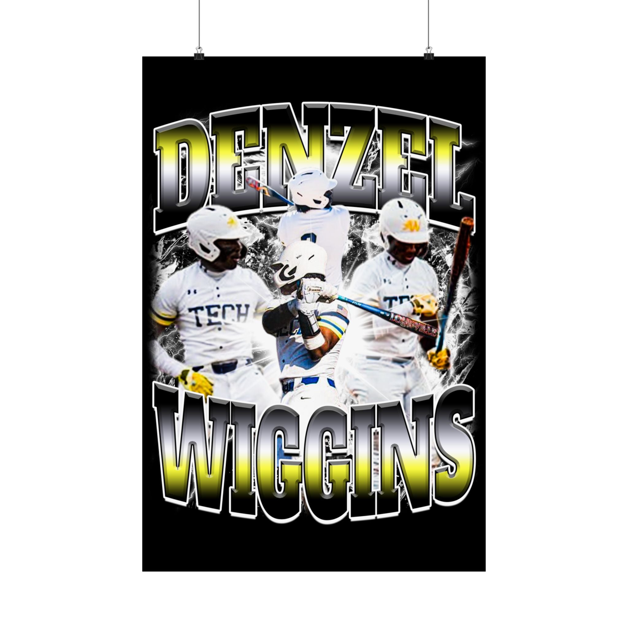 Denzel Wiggins Poster 24" x 36" – Hometown Hero