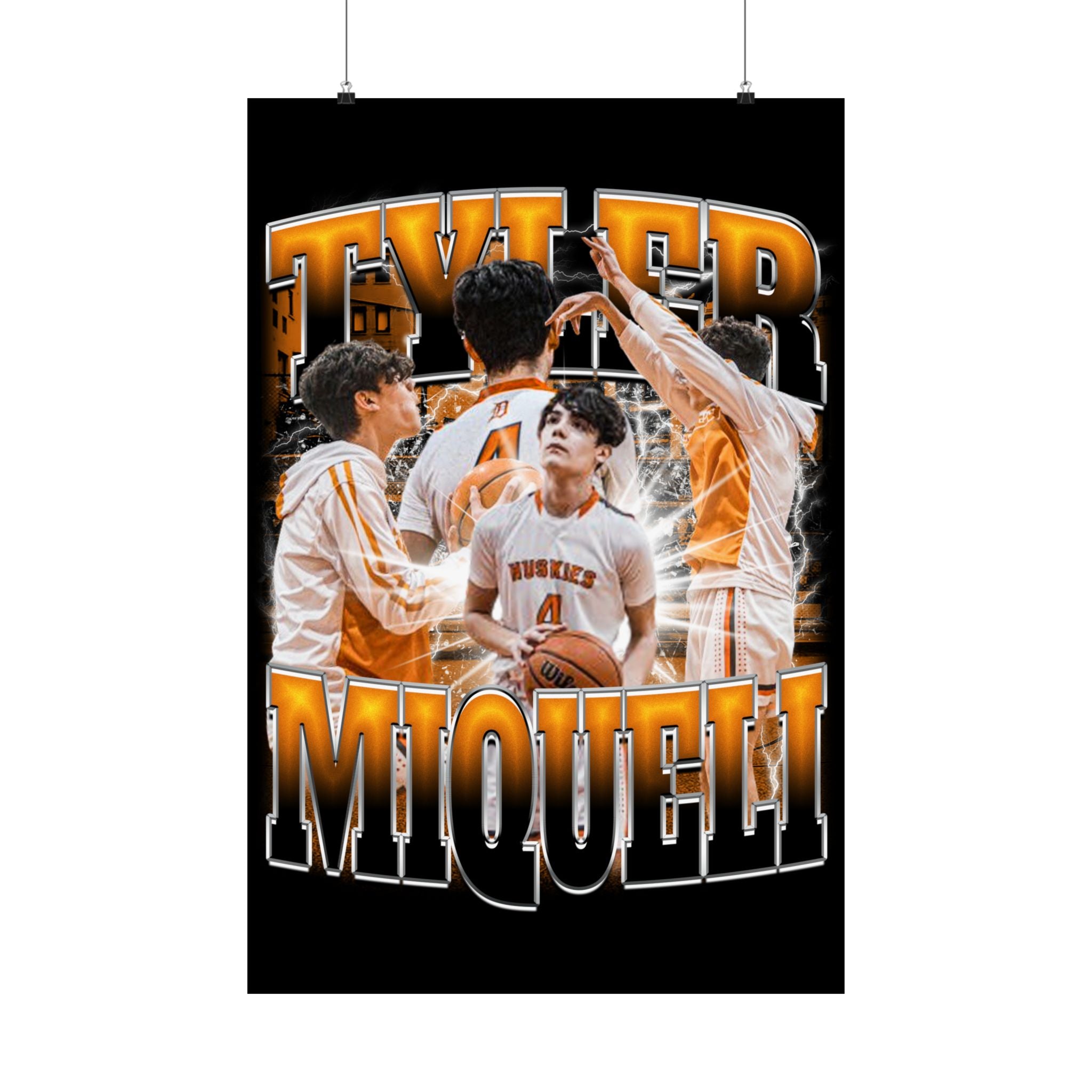 Tyler Miqueli Poster 24" x 36" – Hometown Hero