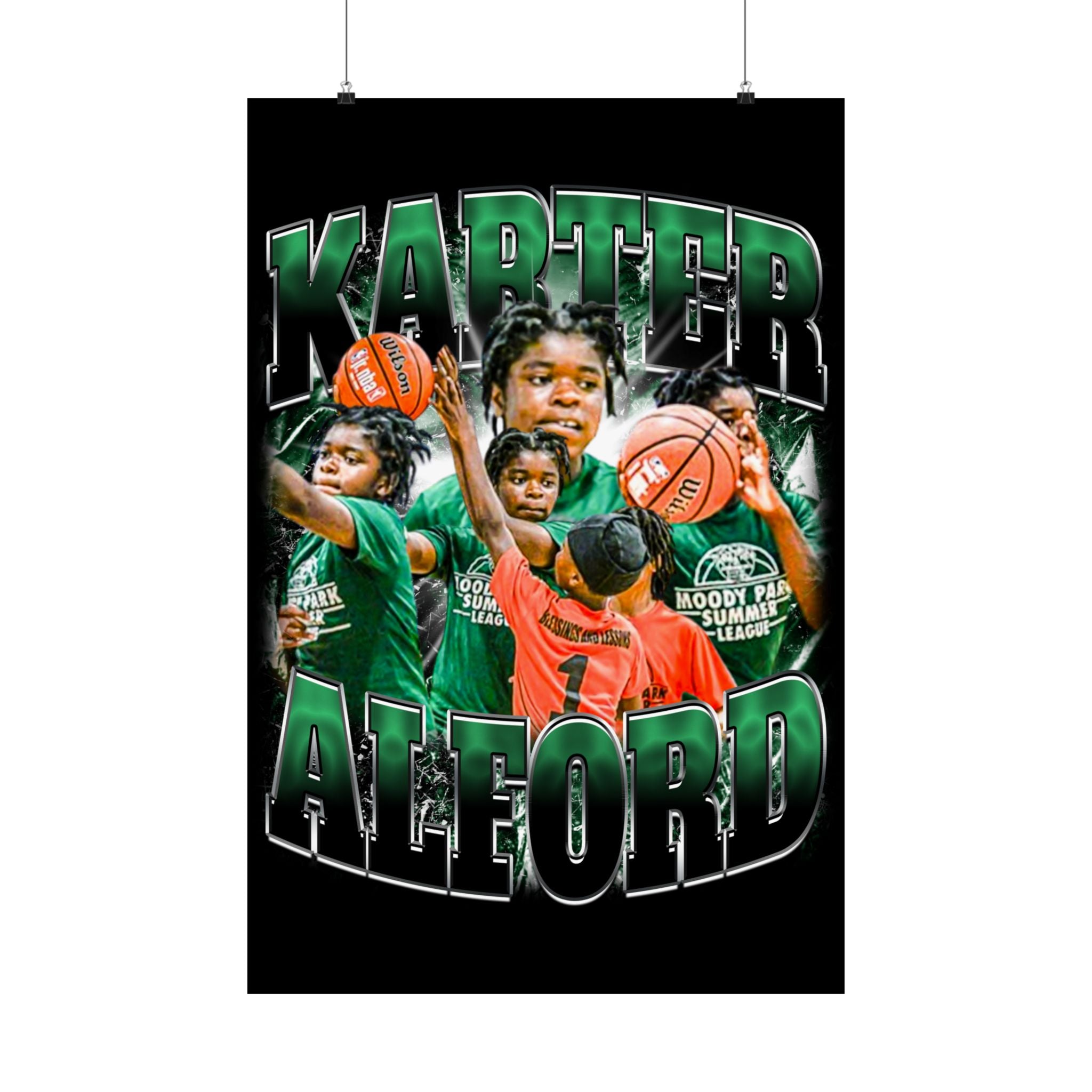 Karter Alford Poster 24" x 36" – Hometown Hero