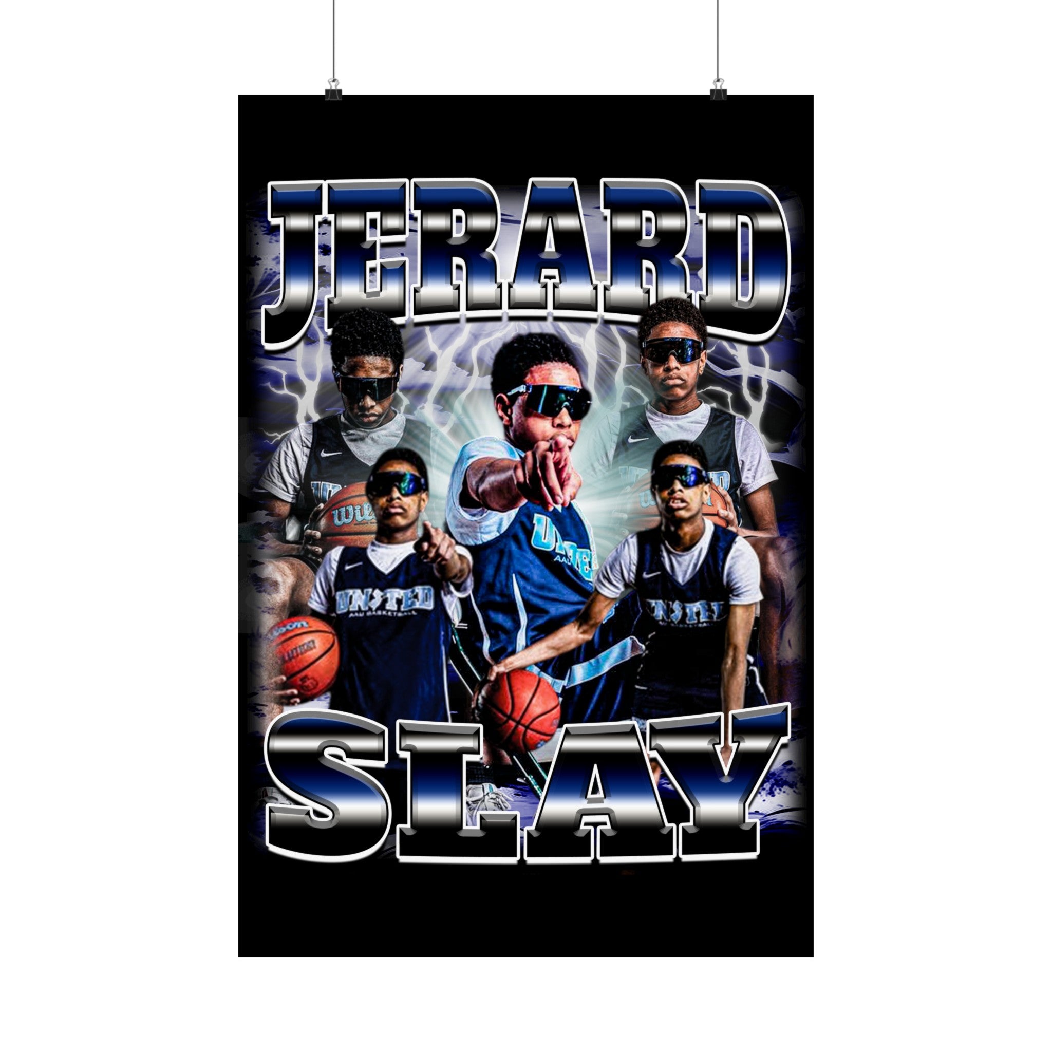 Jerard Slay Poster 24" x 36" – Hometown Hero