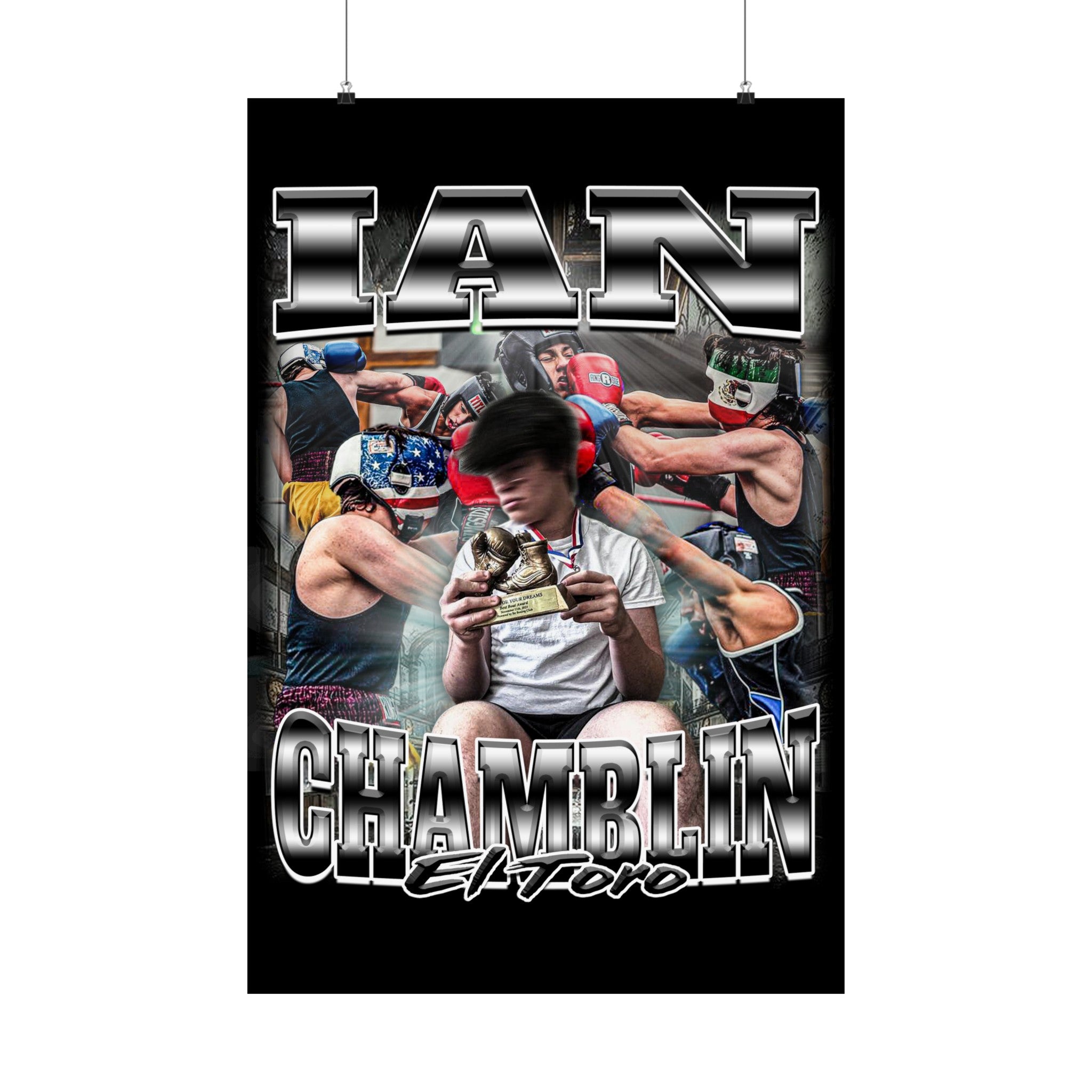 Ian Chamblin Poster 24" x 36" – Hometown Hero