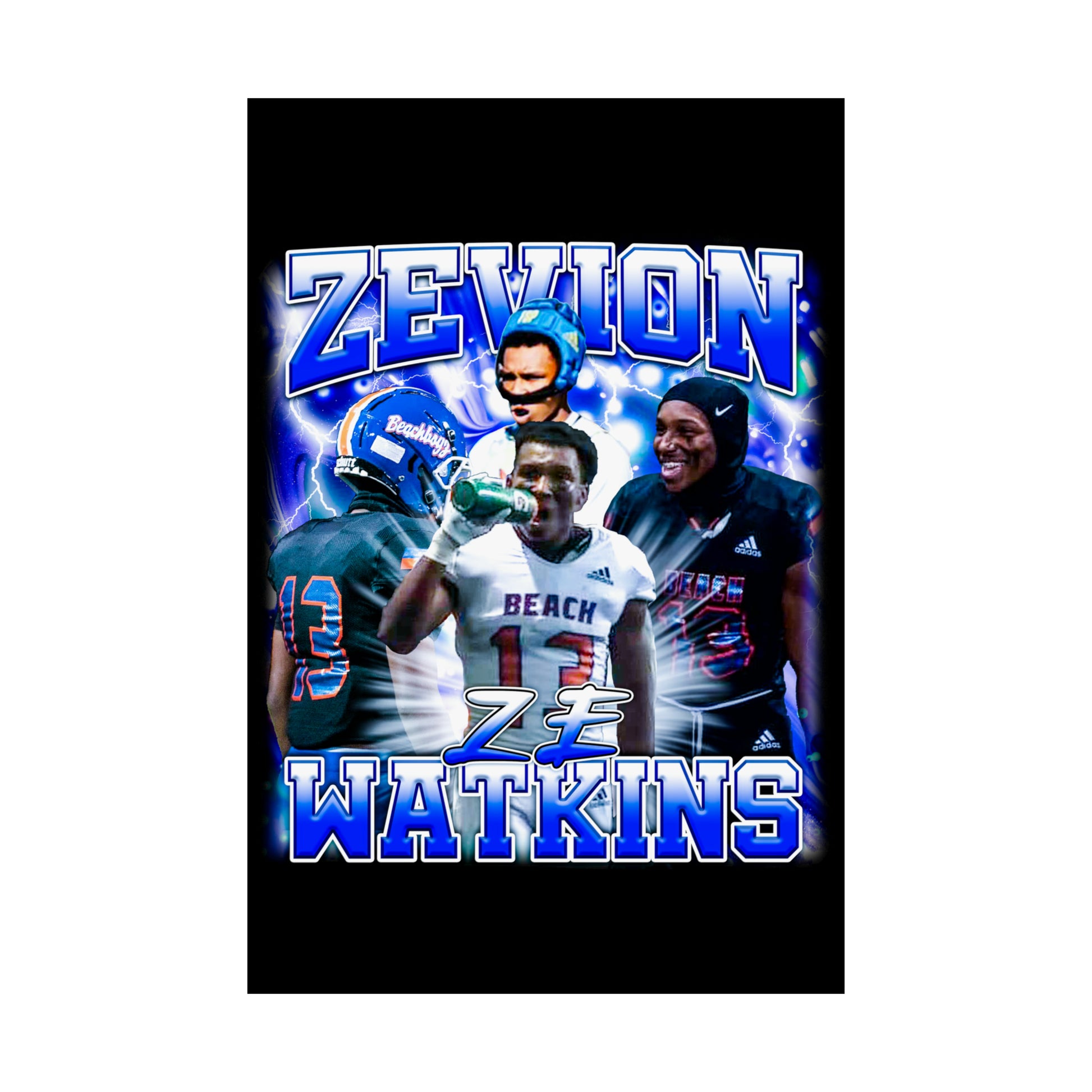 Zevion Watkins Poster – Hometown Hero