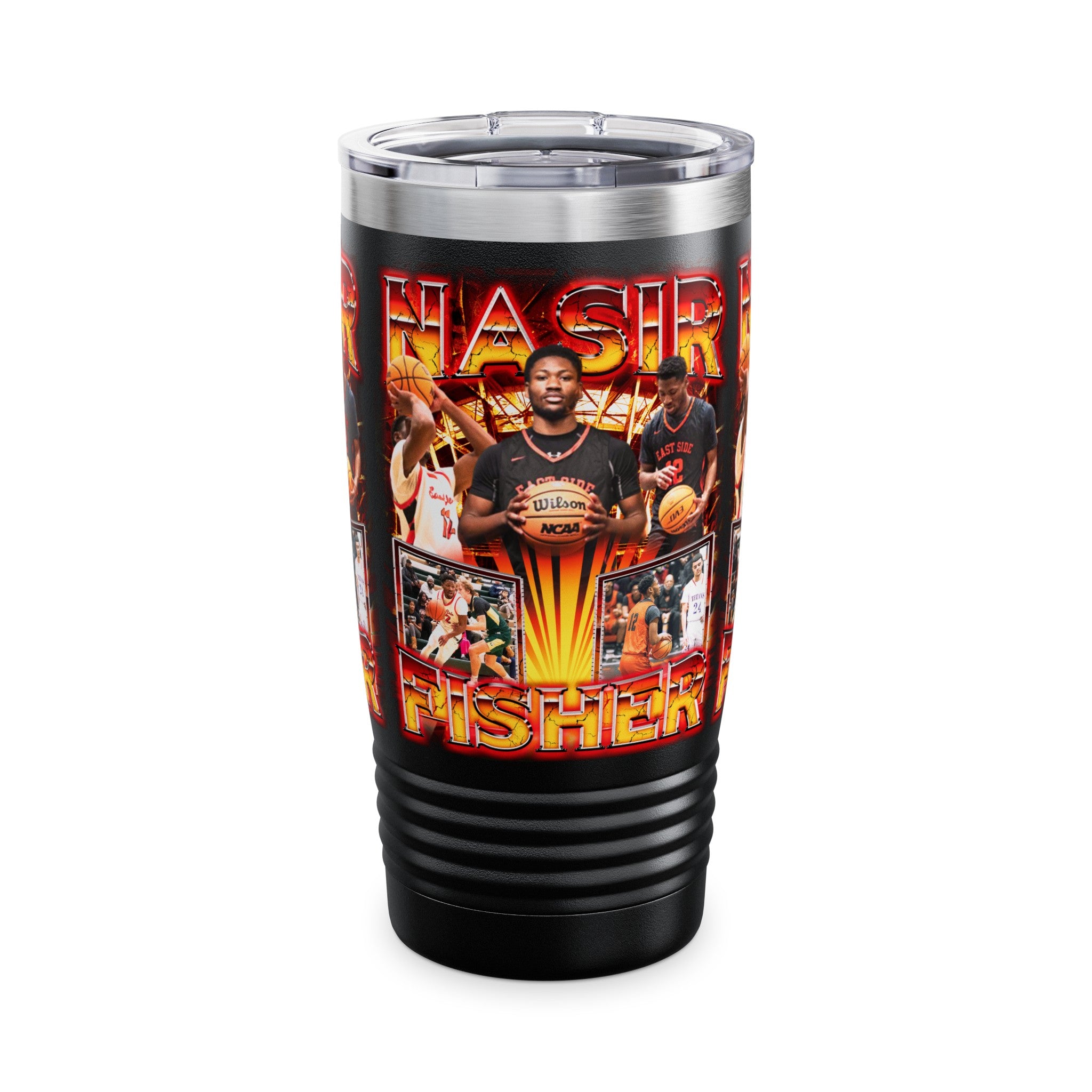 Nasir Fisher Stainless Steal Tumbler – Hometown Hero