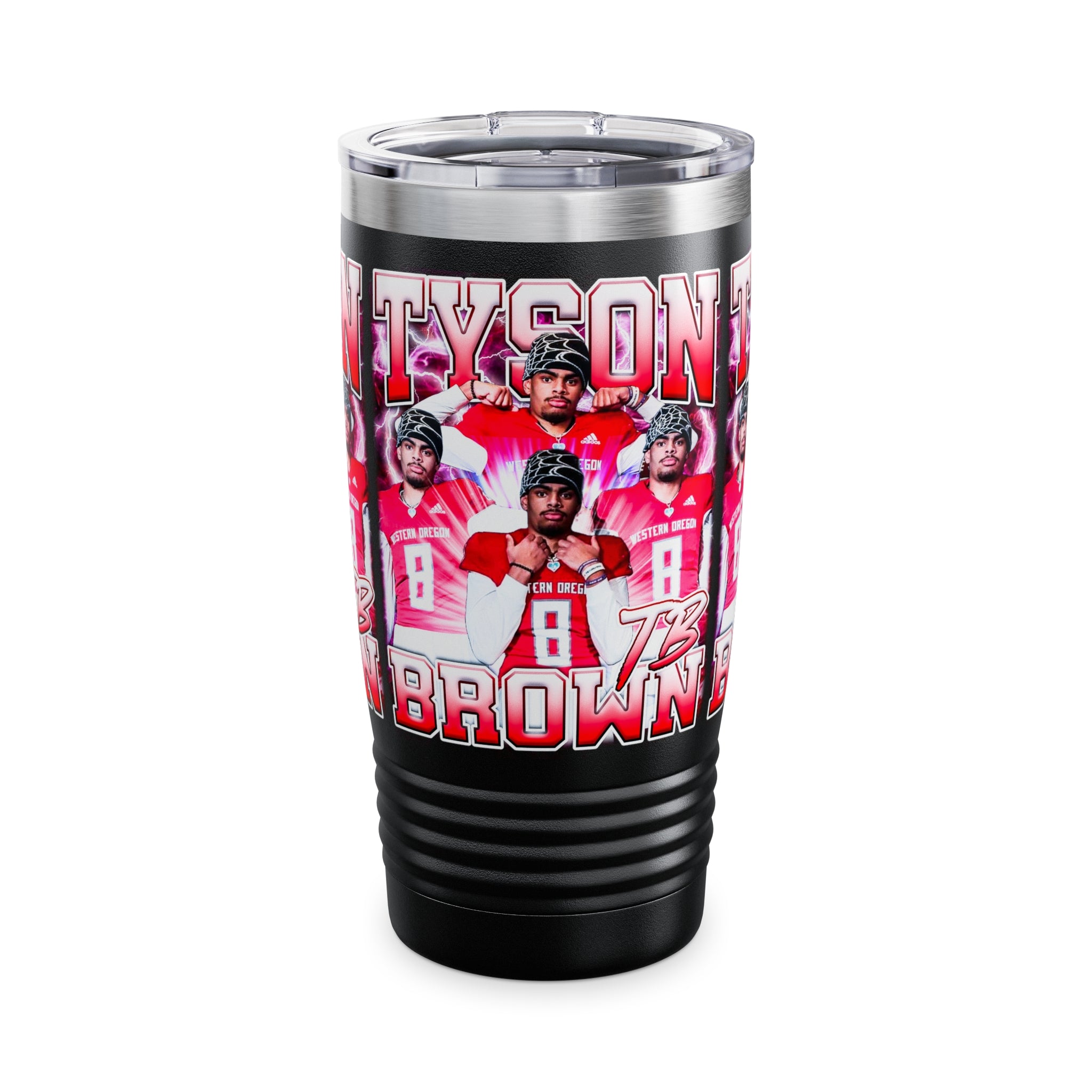 Tyson Brown Stainless Steel Tumbler – Hometown Hero