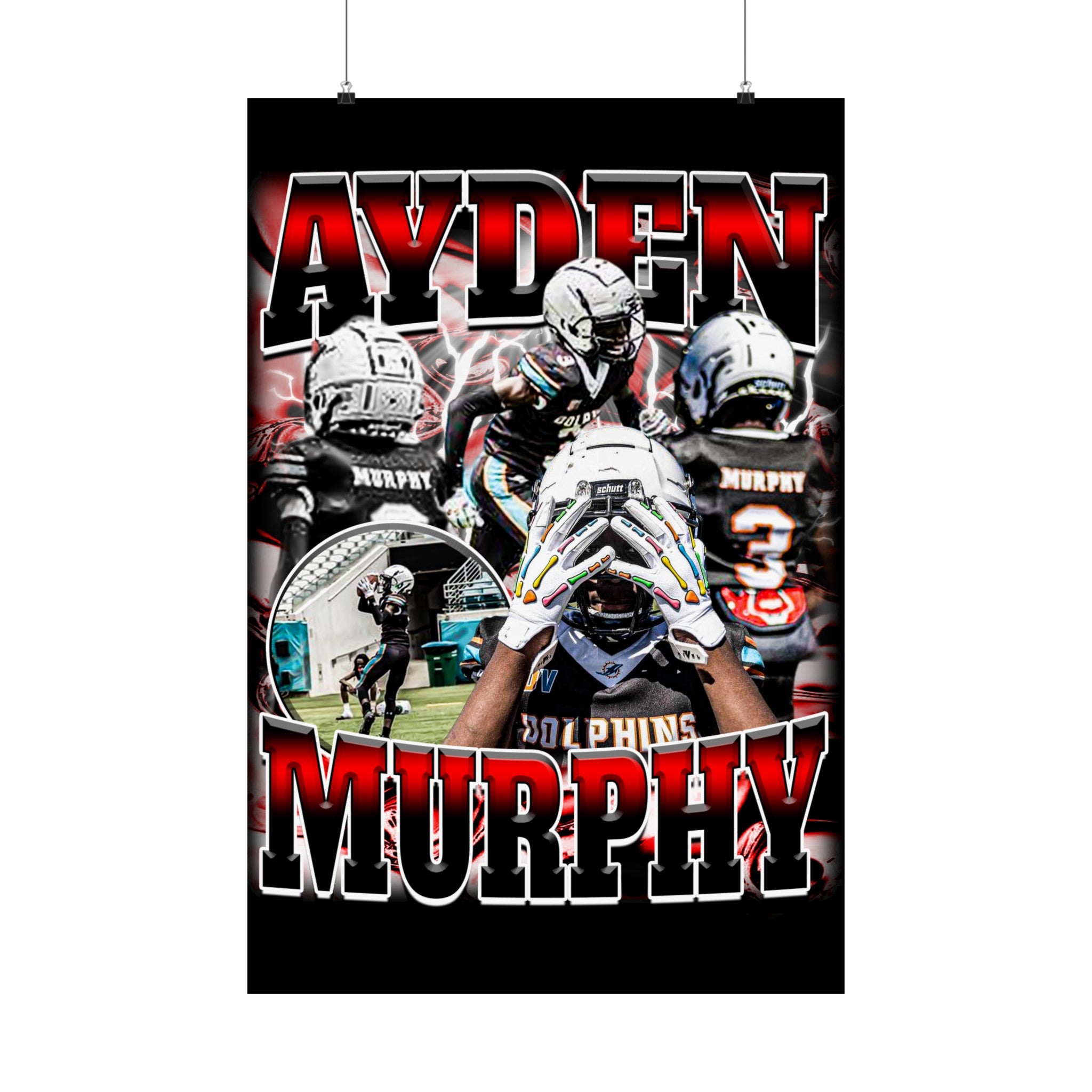Ayden Murphy Poster 24" x 36" – Hometown Hero