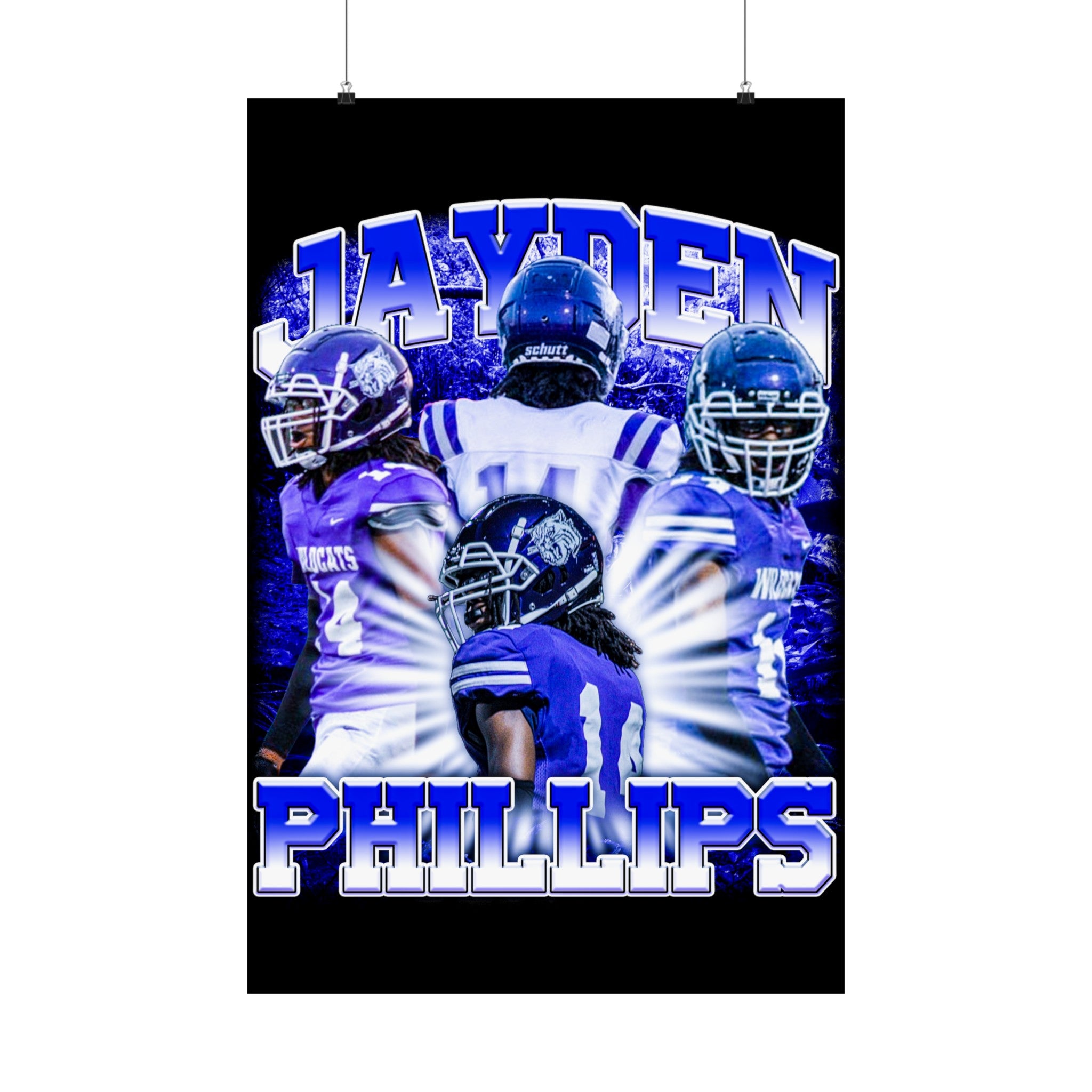 Jayden Phillips Poster 24" x 36" – Hometown Hero