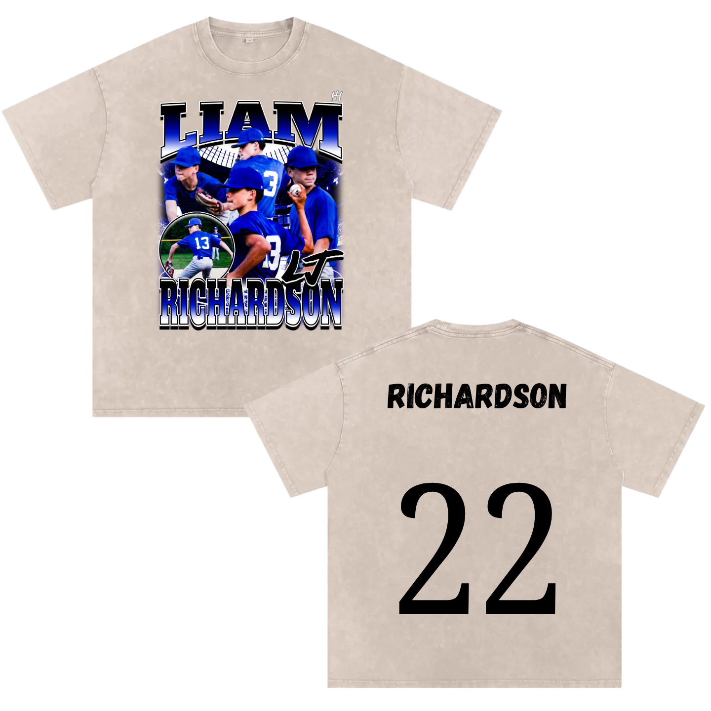 Liam Richardson Heavyweight Oversized T-shirt – Hometown Hero