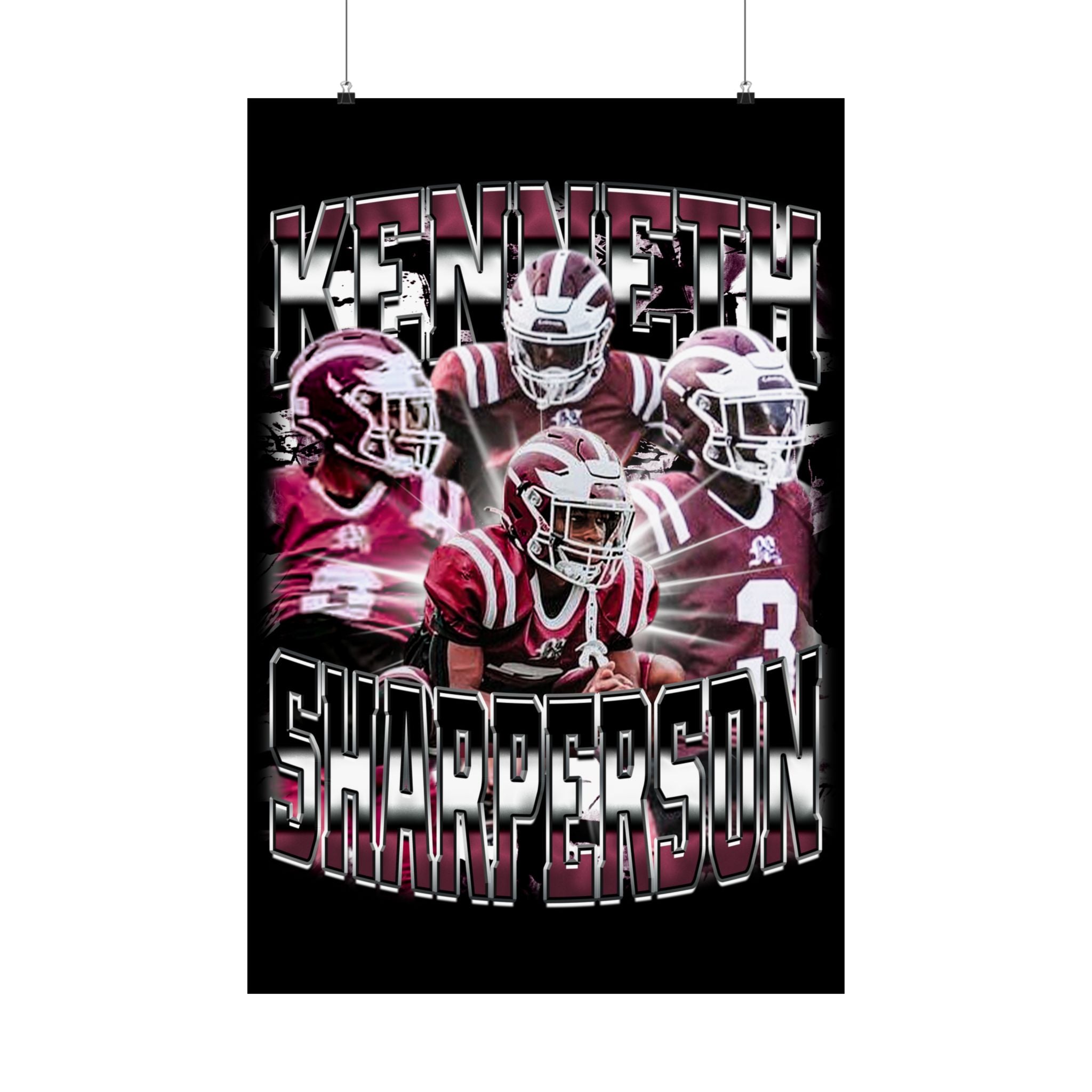 Kenneth Sharperson Poster 24" x 36" – Hometown Hero