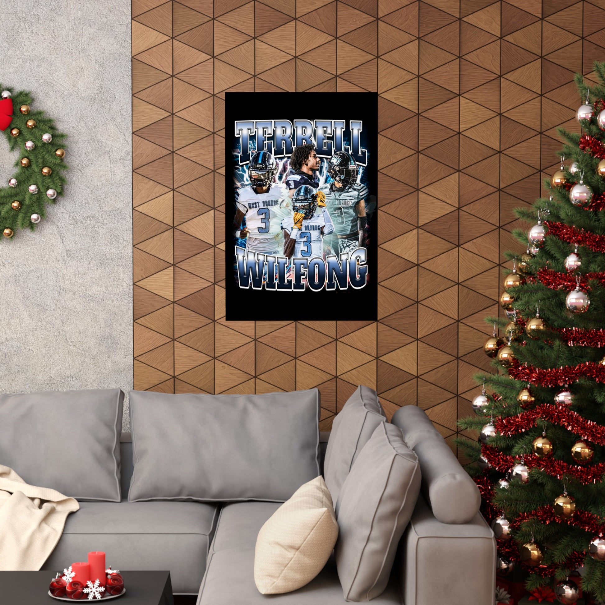 Terrell Wilfong Poster 24" x 36" – Hometown Hero