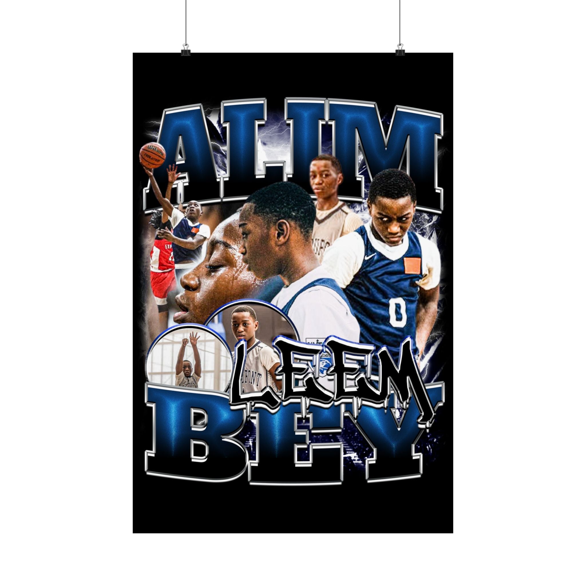 Alim Bey Poster 24" x 36" – Hometown Hero