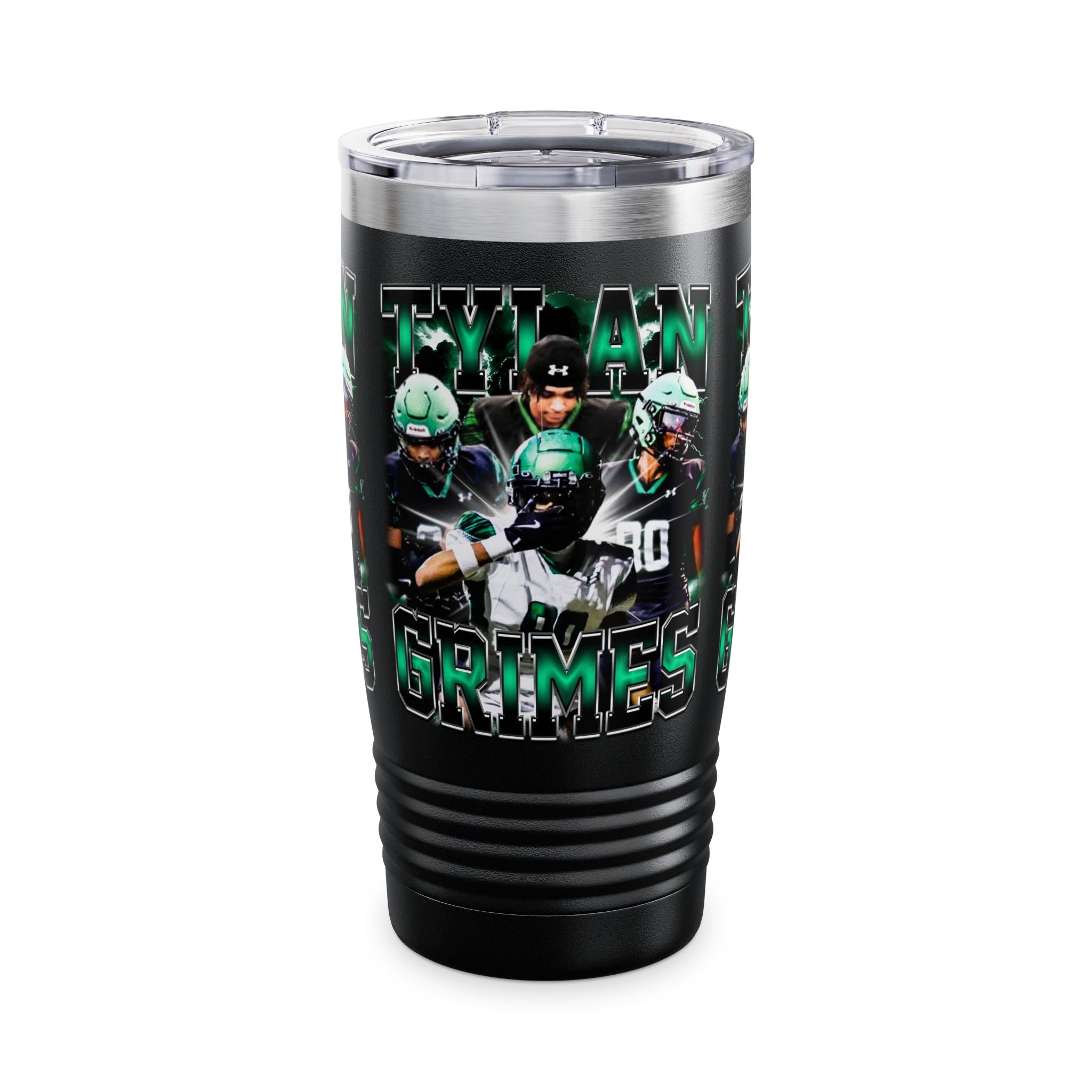 Tylan Grimes Stainless Steal Tumbler – Hometown Hero