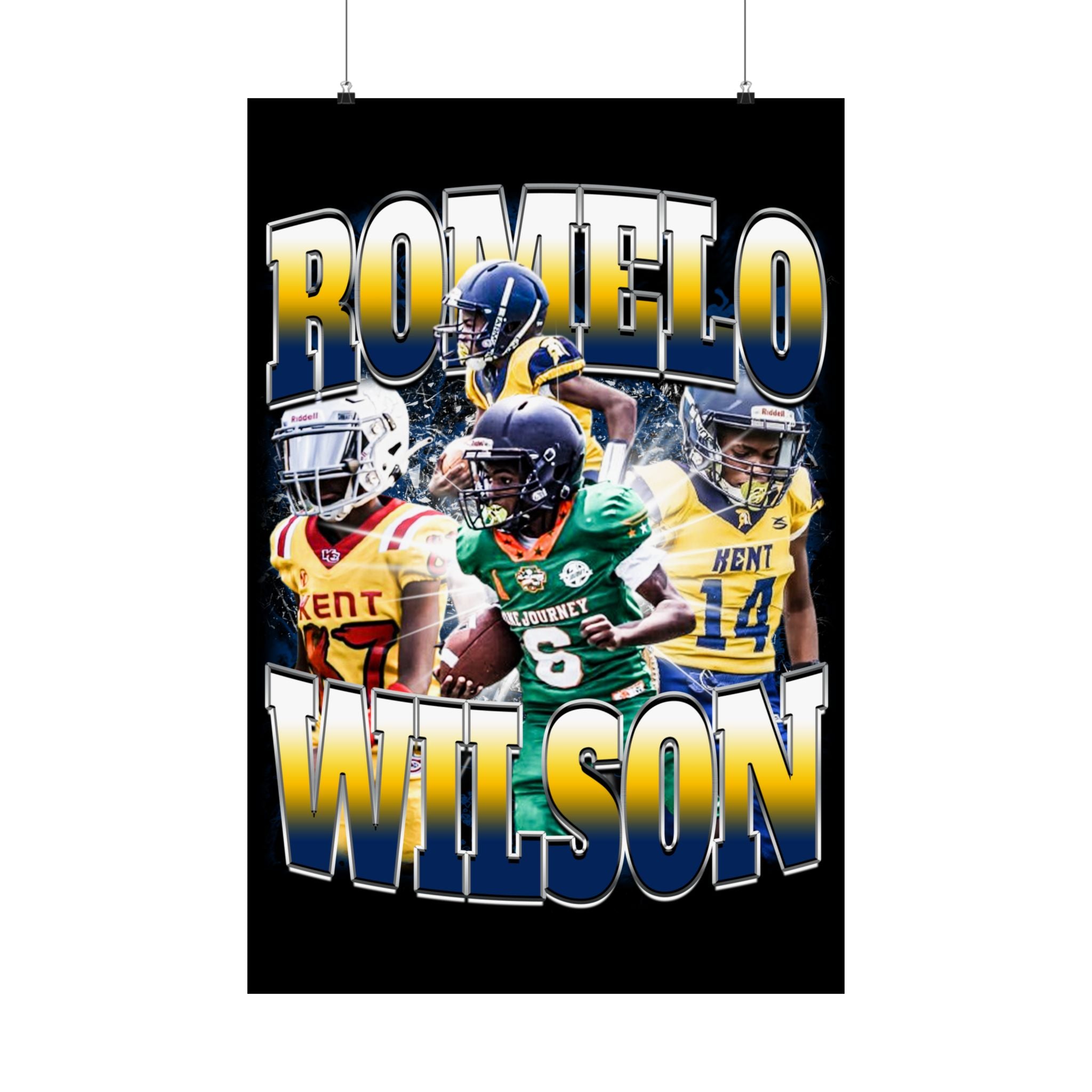 Romelo Wilson Poster 24" x 36" – Hometown Hero