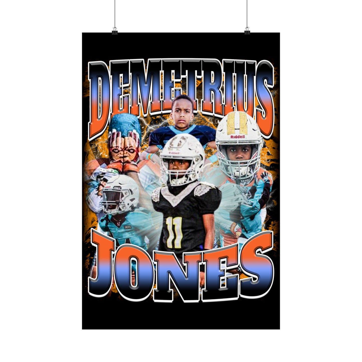 Demetrius Jones Poster 24" x 36" – Hometown Hero