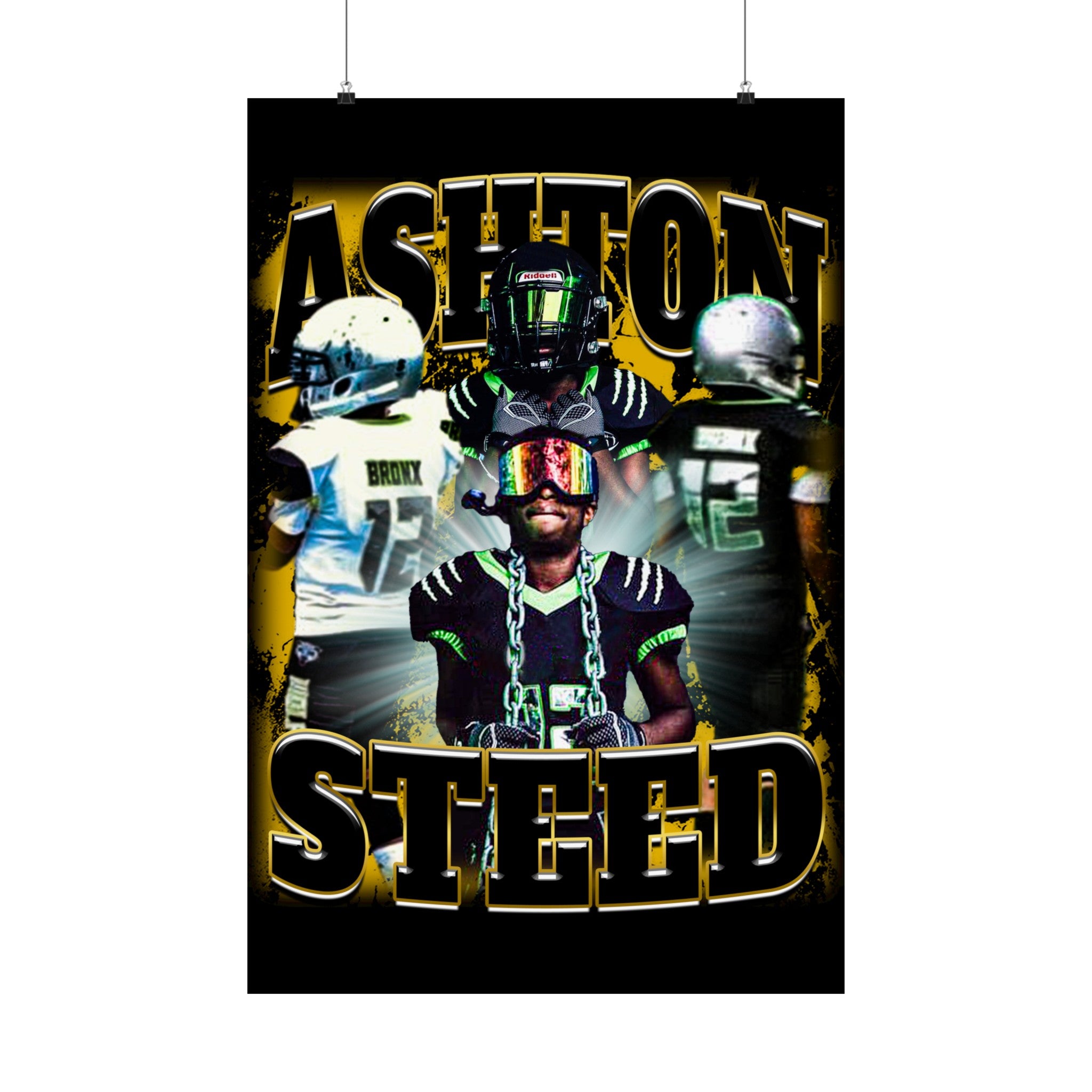 Ashton Steed Poster 24" x 36" – Hometown Hero