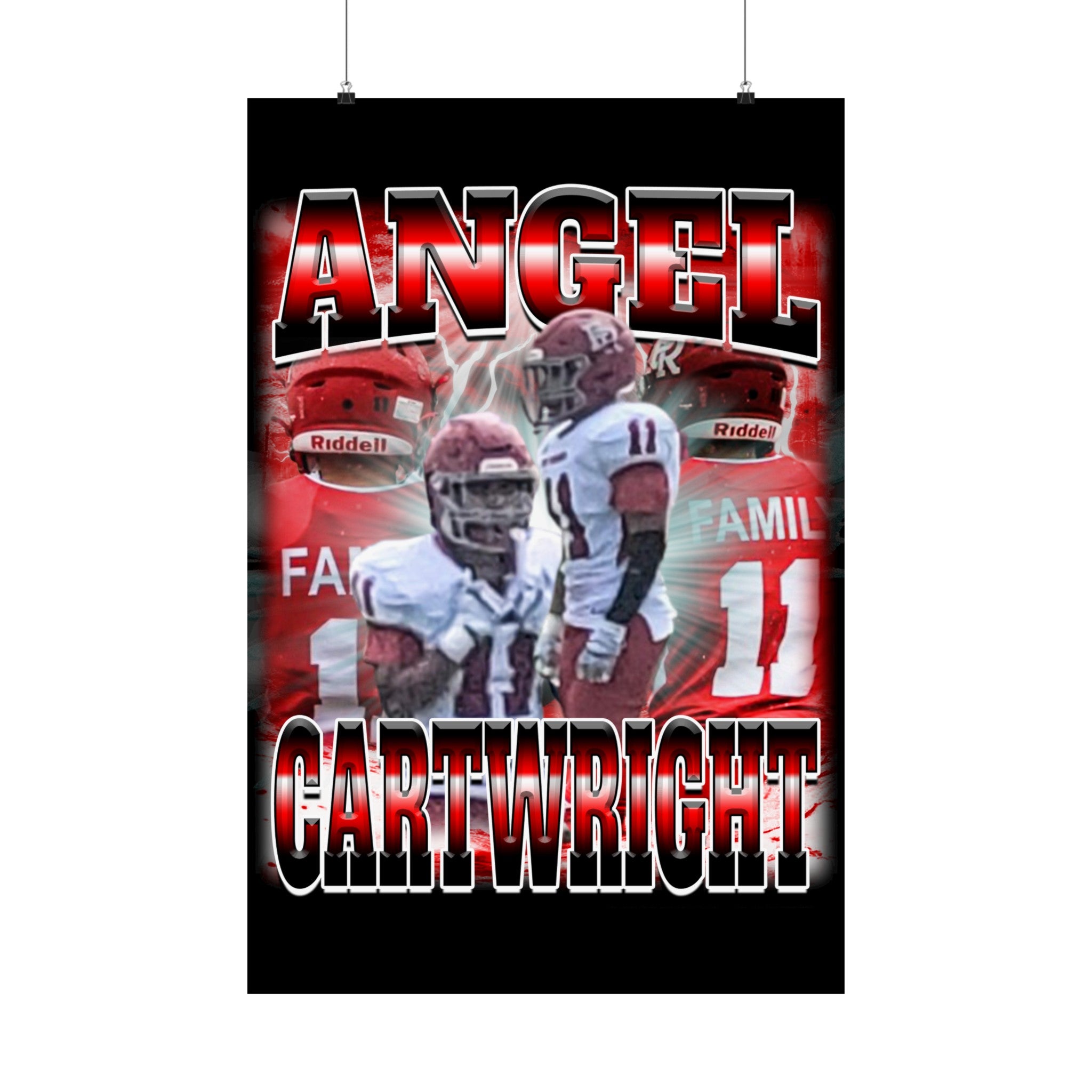 Angel Cartwright Poster 24" x 36" – Hometown Hero